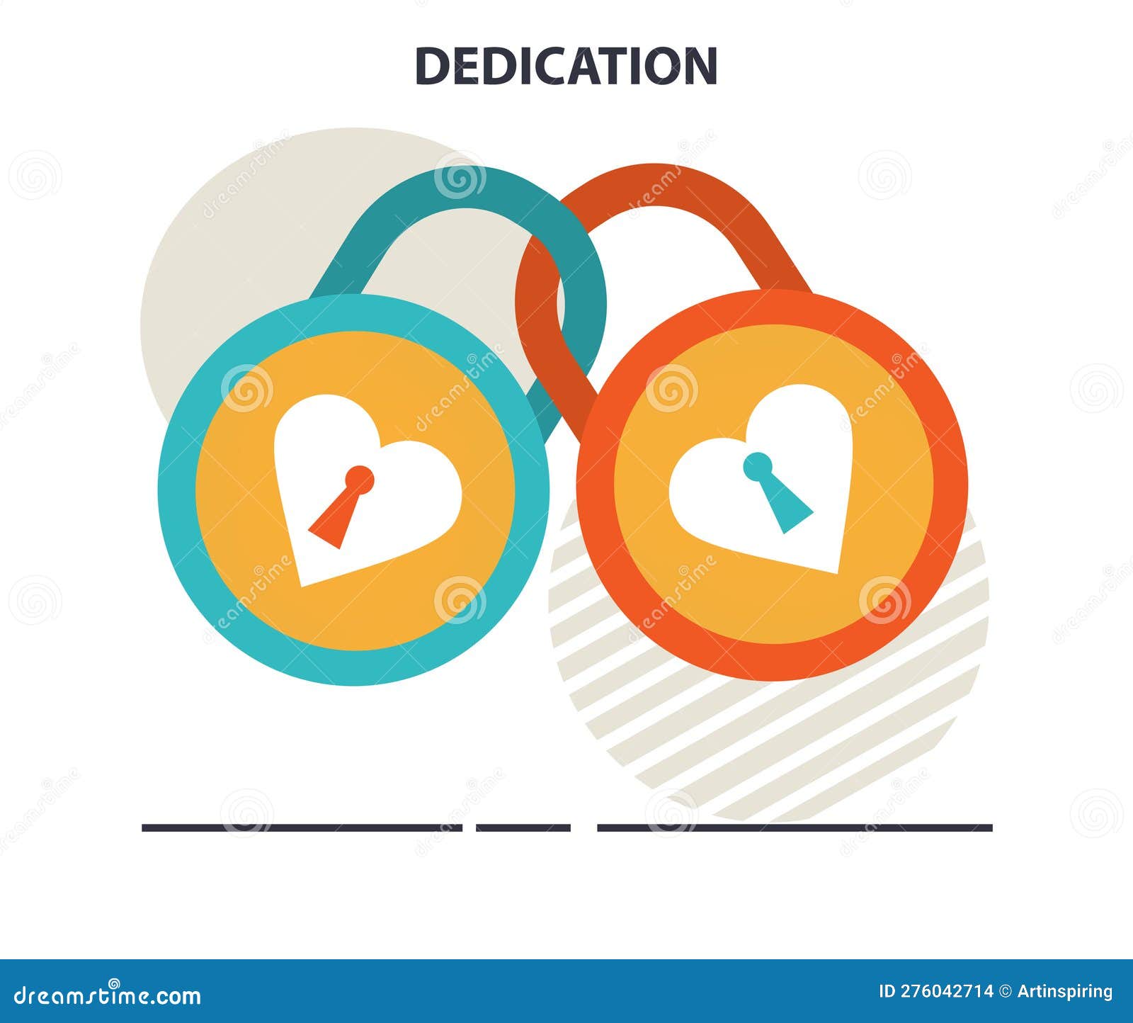 Dedication Concept. Character Corporate Loyalty And Personal Vector ...