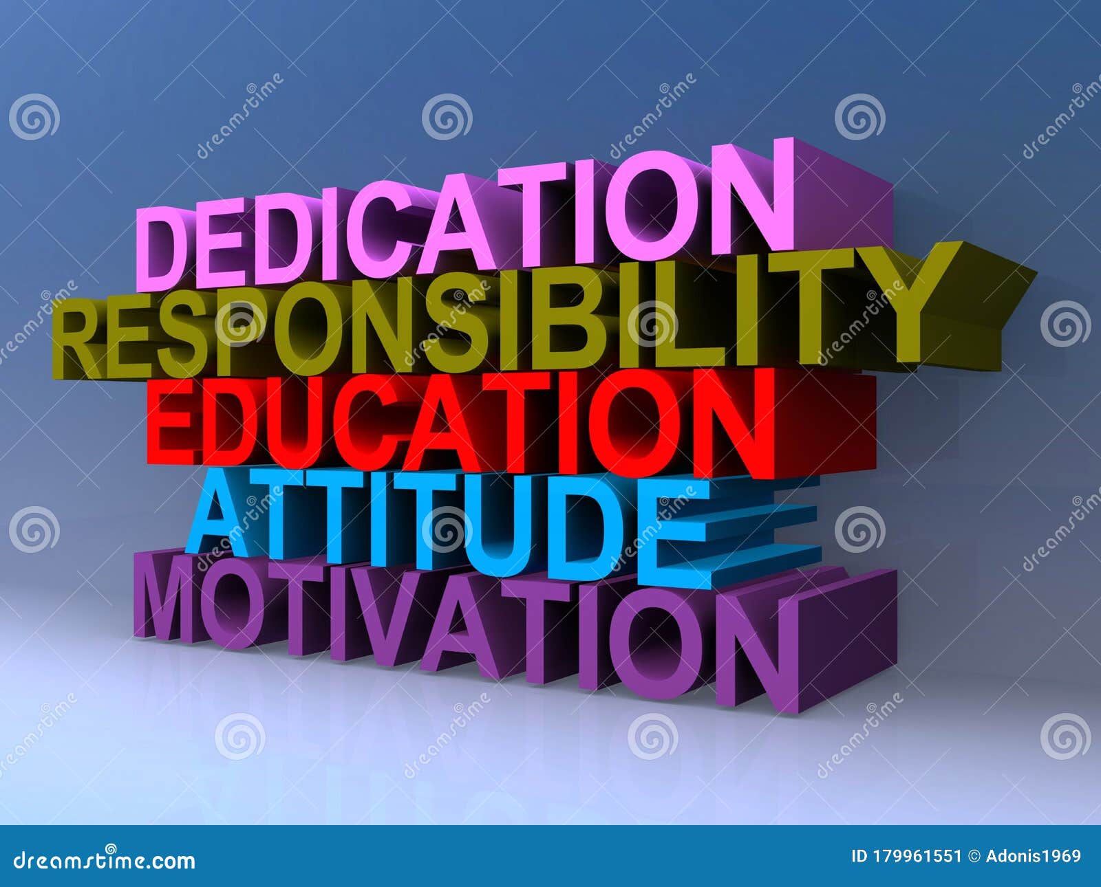 Dedication, Vision And Values Web Header Banner With Connection, Growth ...