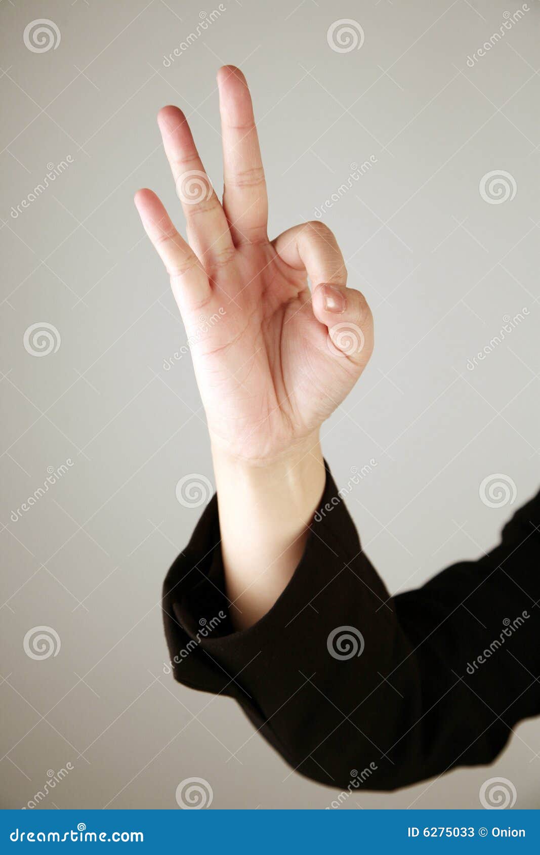 Dedos Que Mostram O Número 3 Imagem de Stock - Imagem de dedos, dedo ...