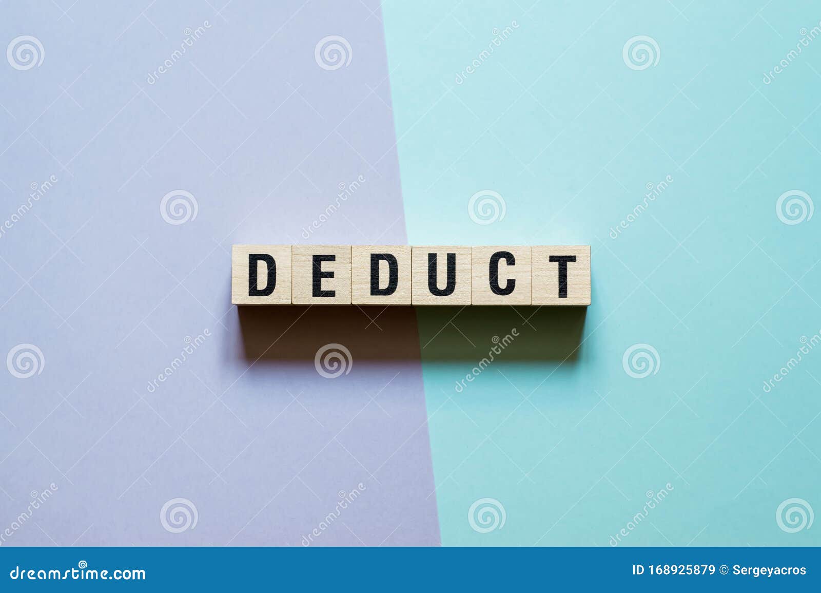 Deducir Concepto De Palabra En Cubos Imagen de archivo - Imagen de ...