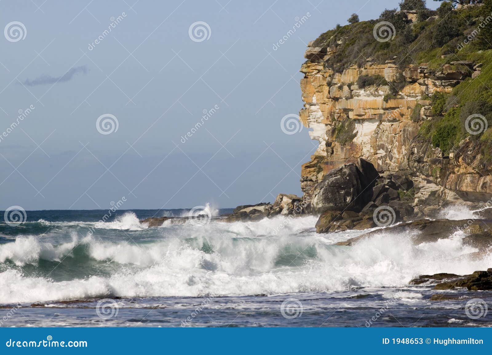Dee Why Point, Sydney Australia Stock Image - Image of drowning, storm ...
