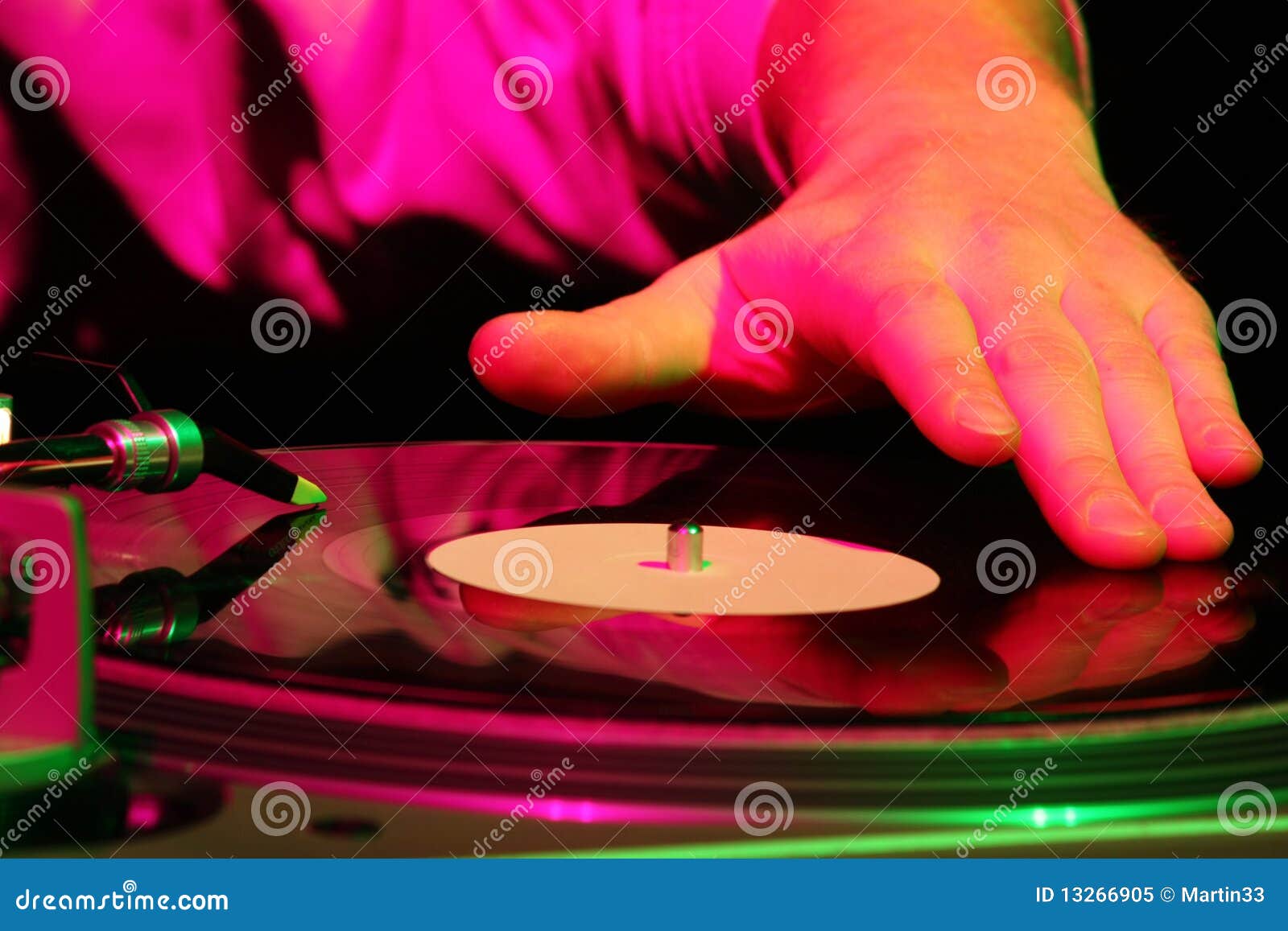 Deejay stock image. Image of play, sound, blur, party - 13266905