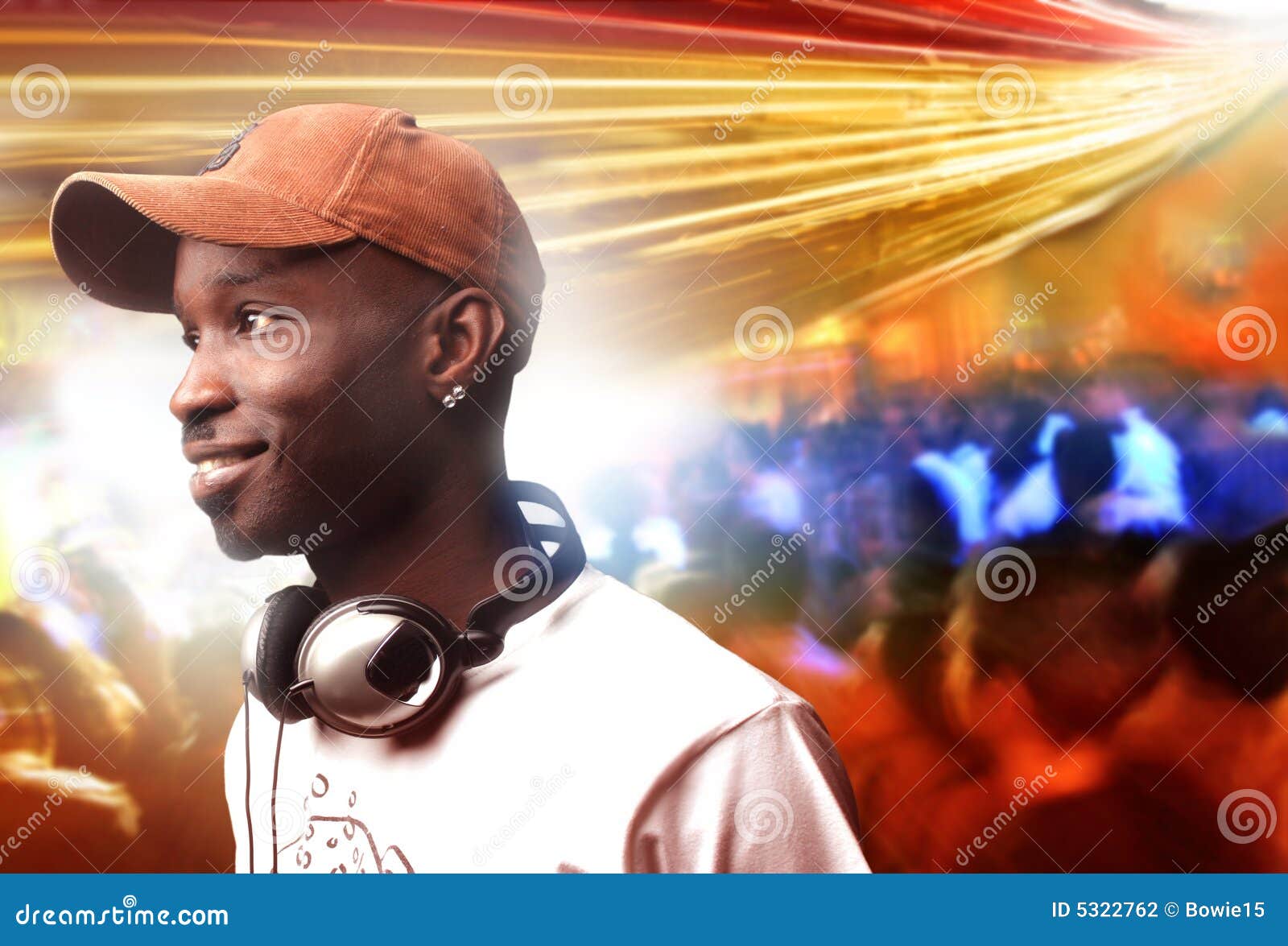 Deejay stock photo. Image of profile, head, dance, deejay - 5322762