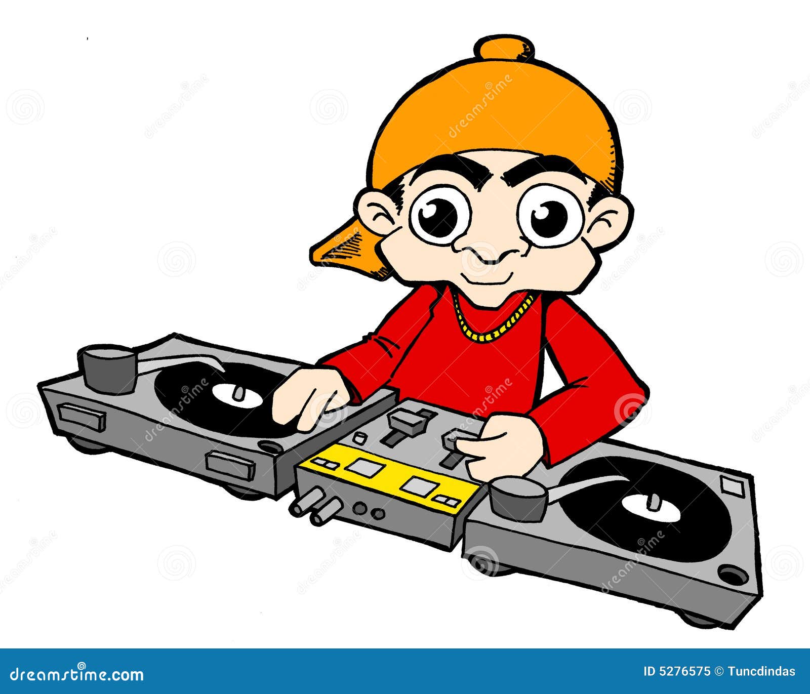 Djs Scratching Cartoons