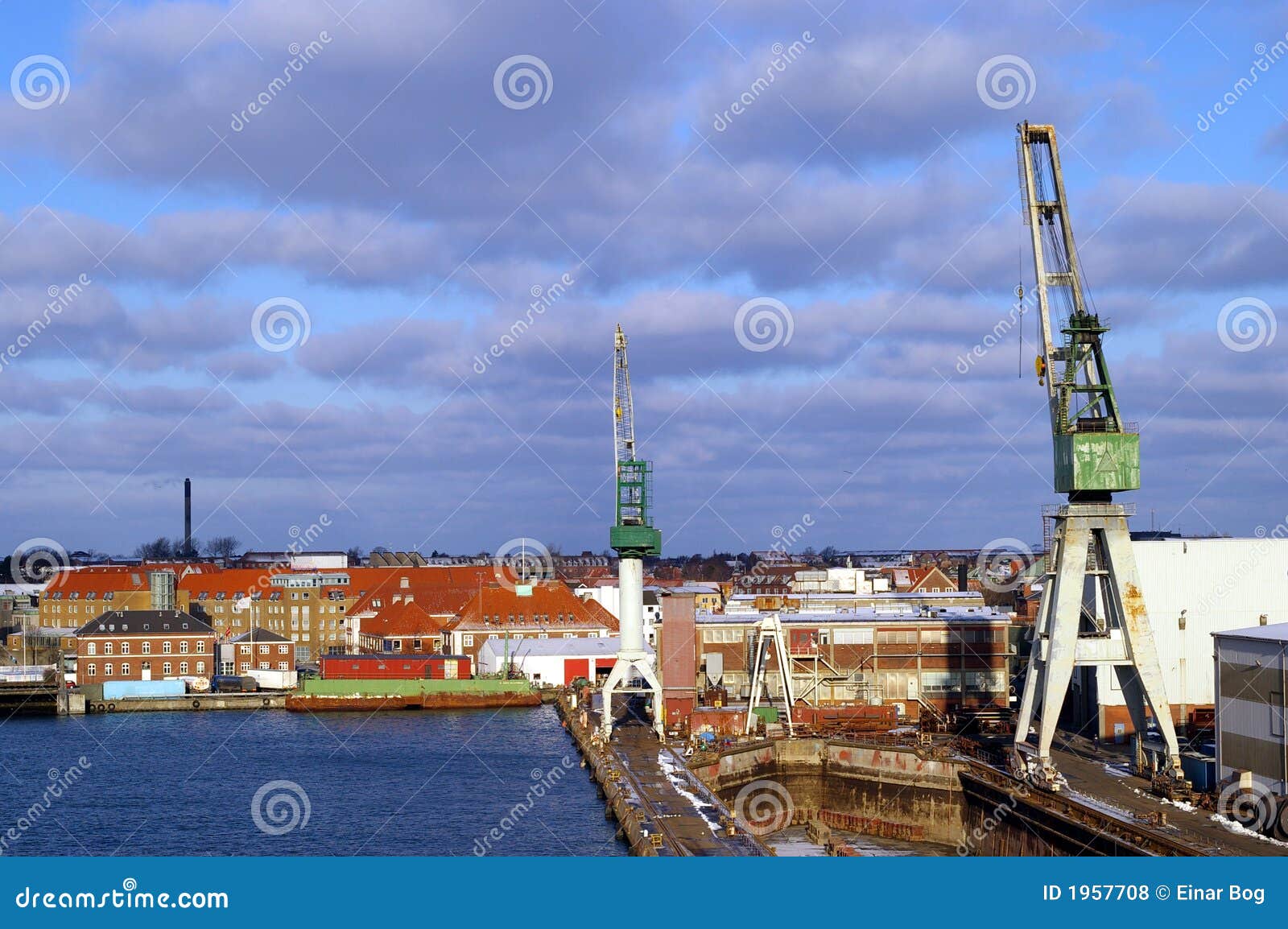 Deense Scheepswerf stock foto. Image of haven, frederick - 1957708