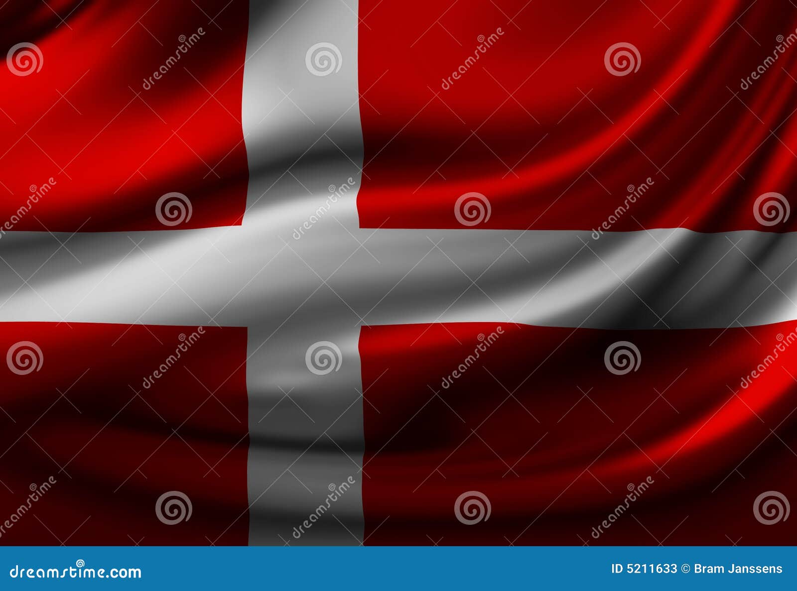 Deense vlag stock illustratie. Illustration of staten - 5211633