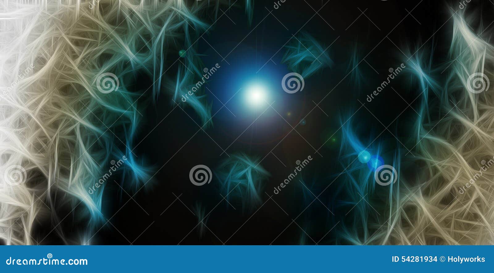 Deep abstract space stock illustration. Illustration of exploration ...