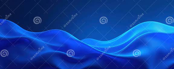 Deep Azure To Midnight Blue, Flowing Gradient Backdrop , Blue, Smooth ...