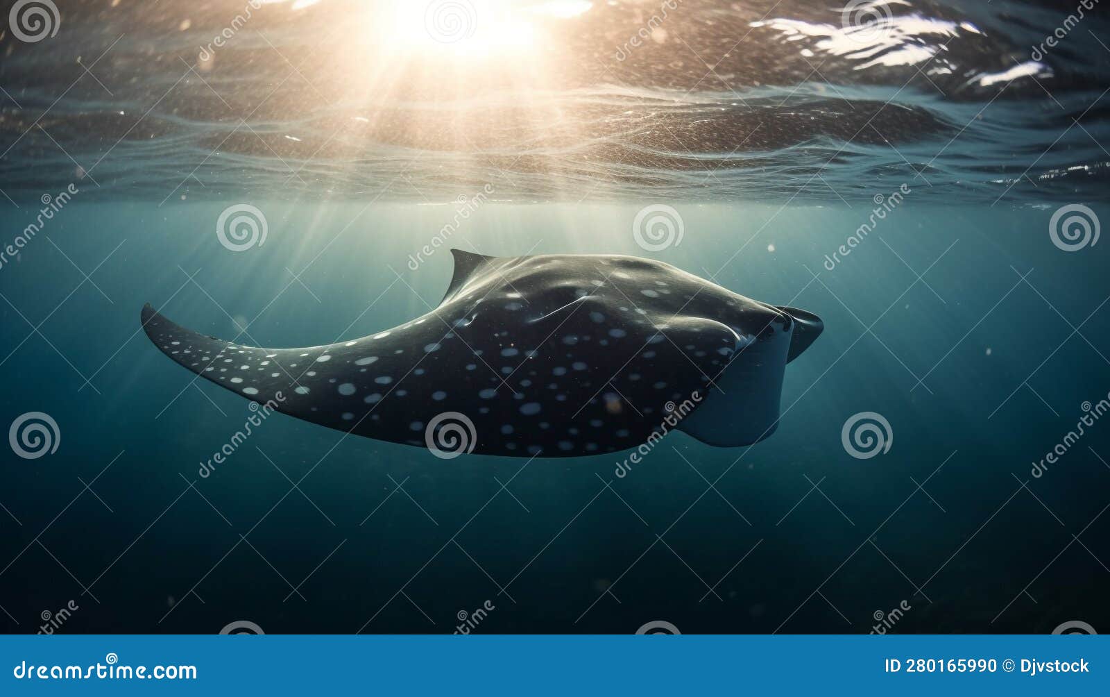 Deep Below, Majestic Sea Life in Motion, an Adventure Awaits Generated ...