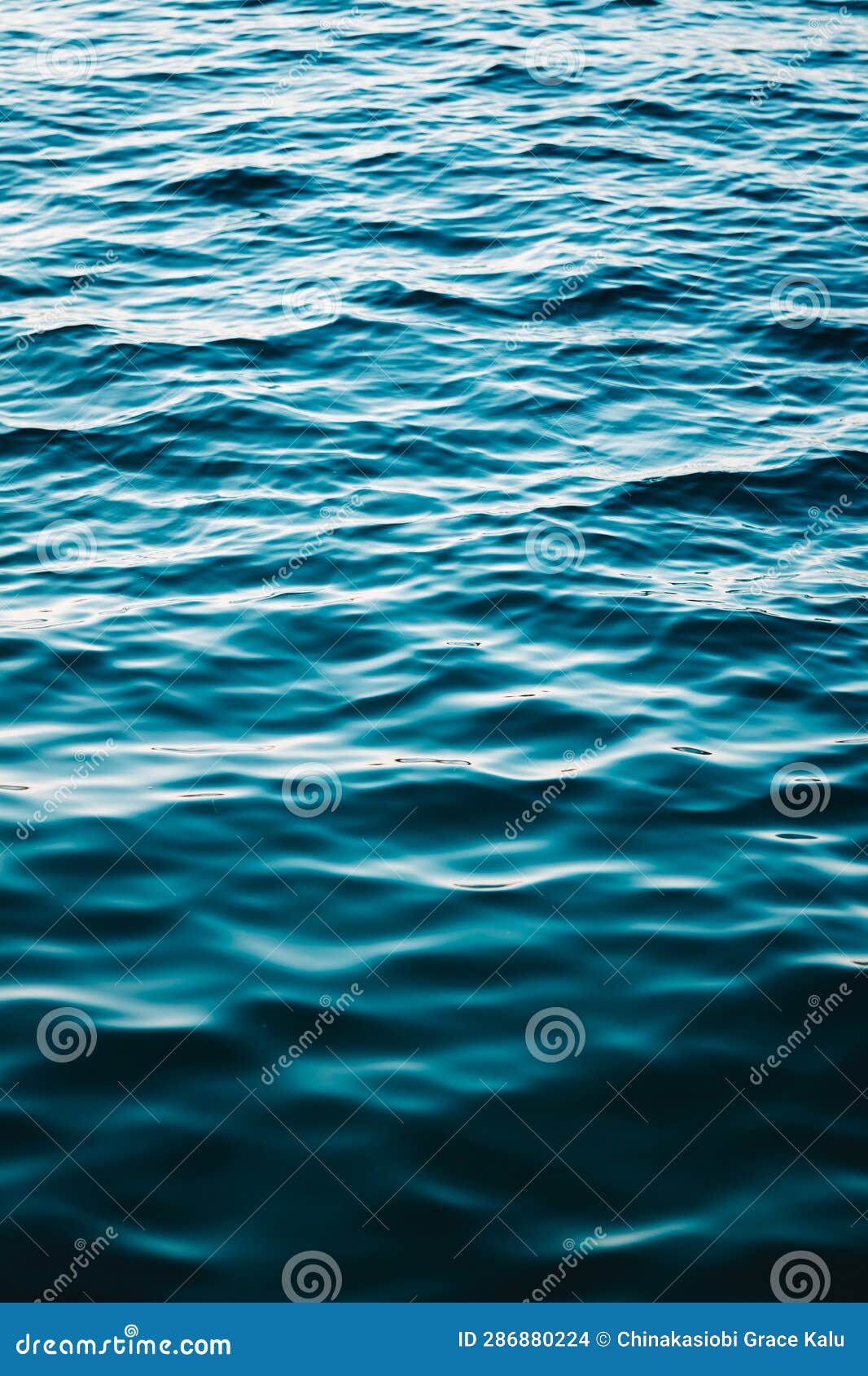 Deep Big Blue Bright Sea stock photo. Image of deep - 286880224