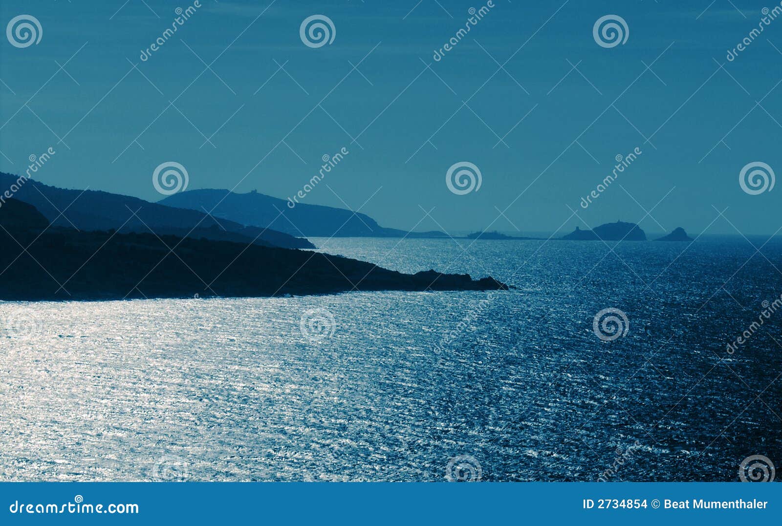 Deep blue stock photo. Image of deep, sunset, liberty - 2734854