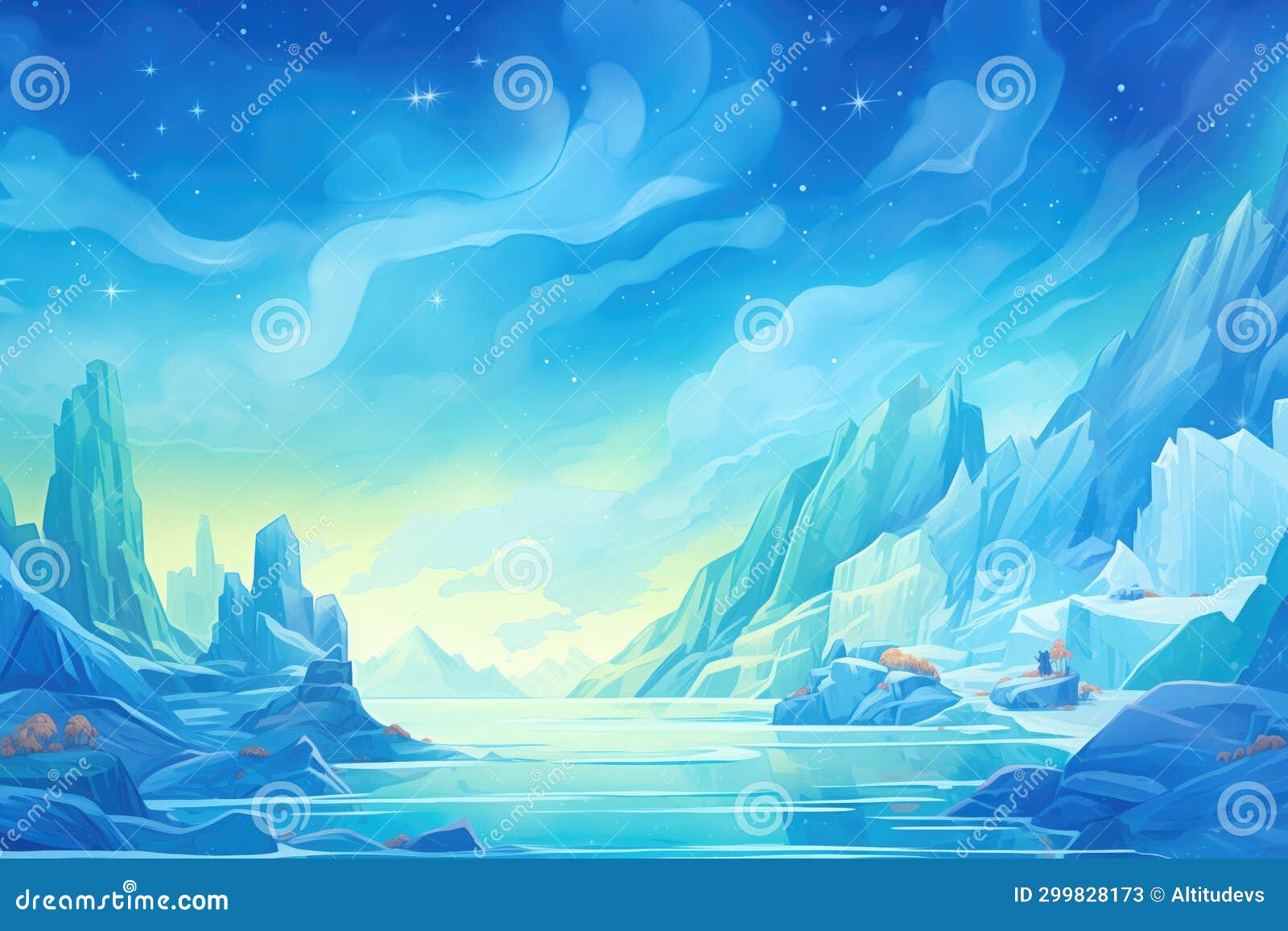 Mountainscape Cartoons, Illustrations & Vector Stock Images - 1781 ...