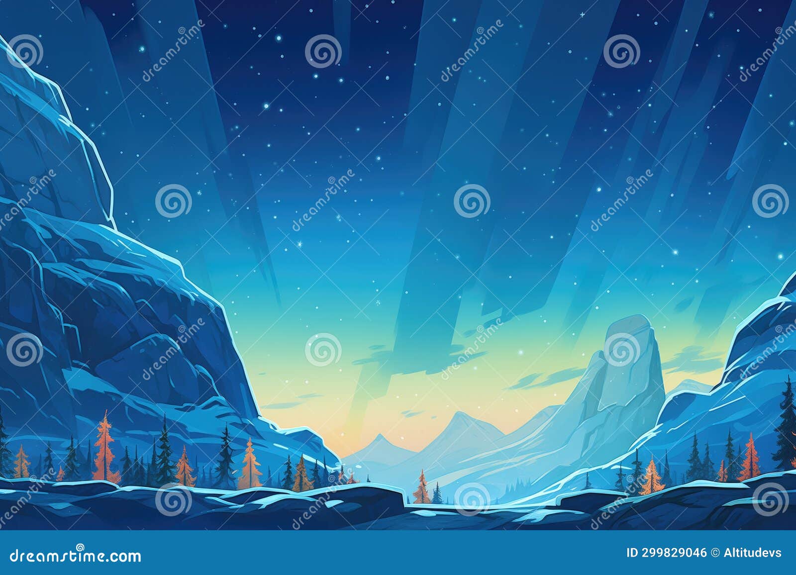 Mountainscape Cartoons, Illustrations & Vector Stock Images - 1781 ...