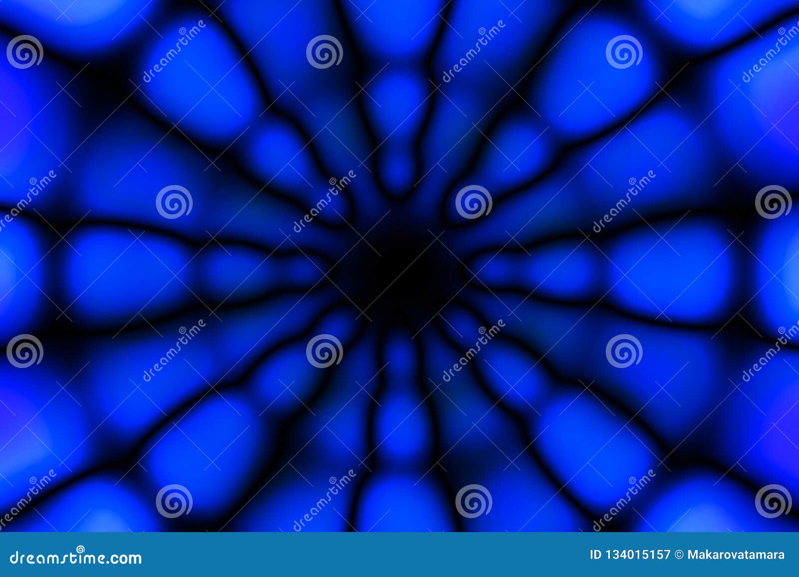 Multicolored Radial Circle Dark Pattern Stock Image - Image of ...