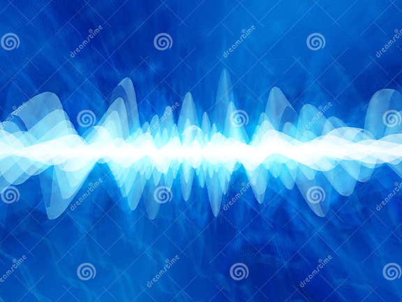 Deep blue distortion stock illustration. Illustration of data - 1673156