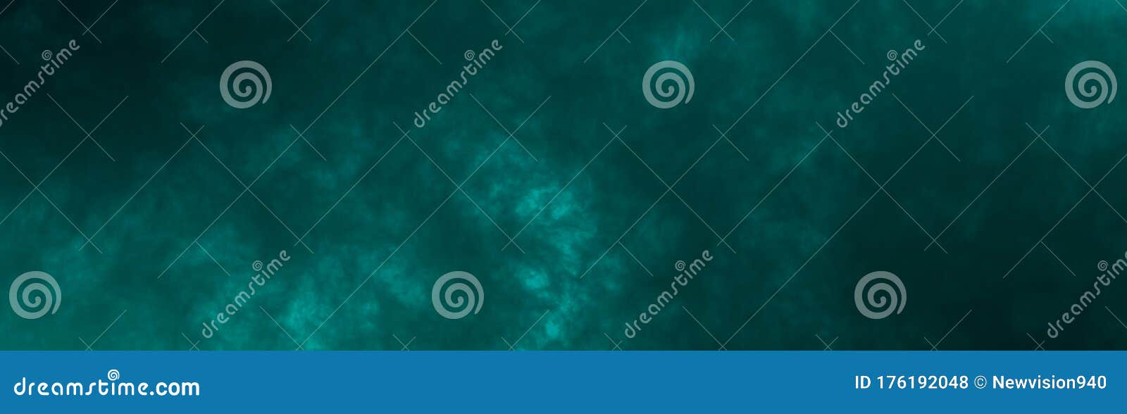 Deep Blue Dramatic Horizontal Background with Beautiful Universe Dust ...