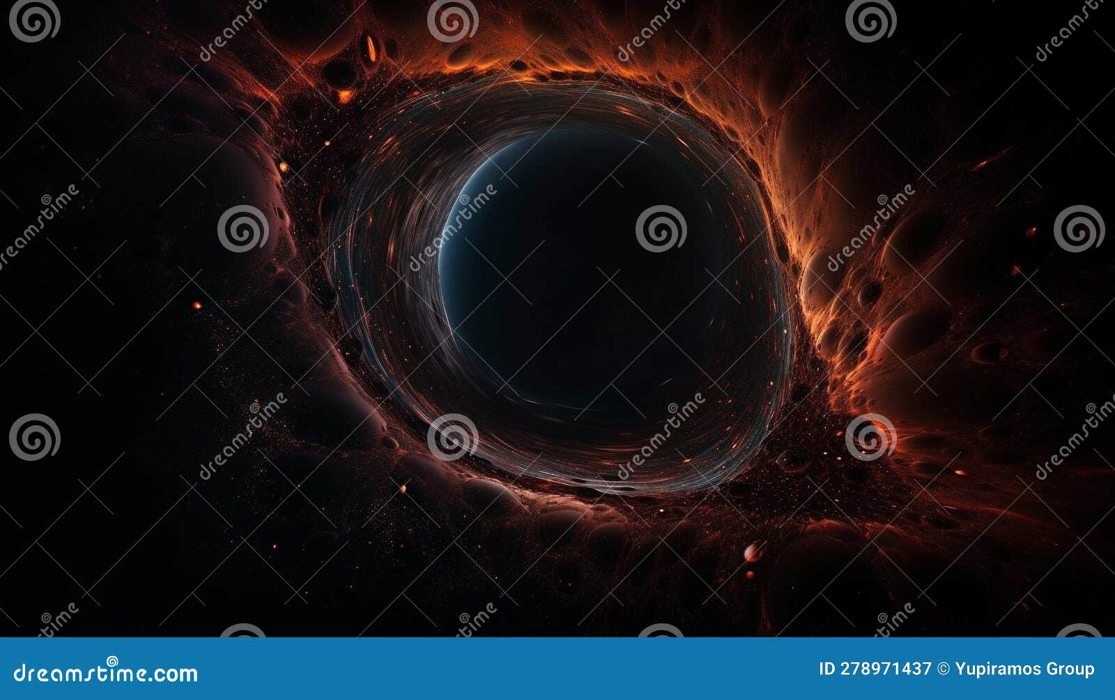 Deep Blue Galaxy Glows with Multi Colored Star Field Patterns Generated ...