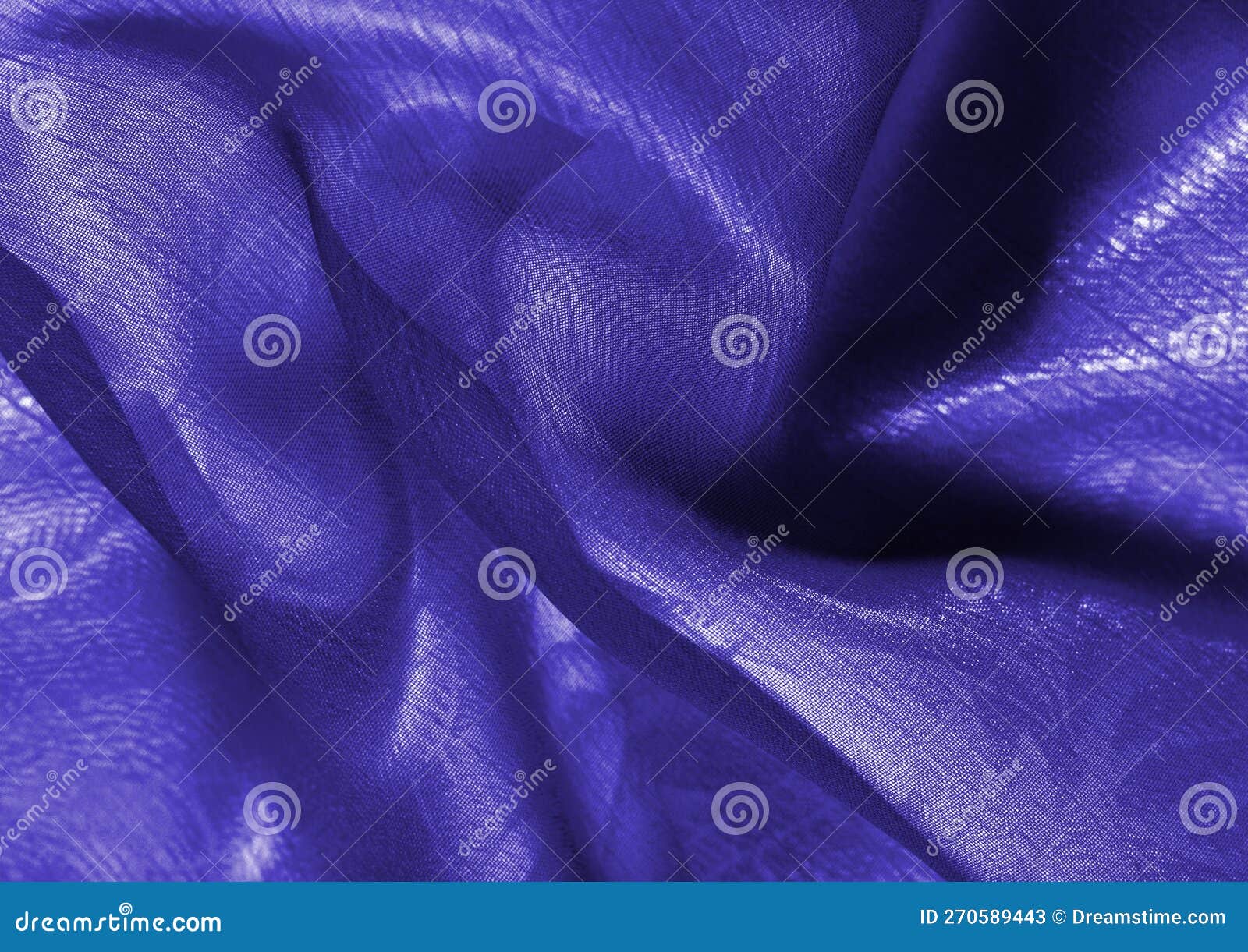 Deep Blue Glossy Cloth Texture Background. Natural Textile Material ...