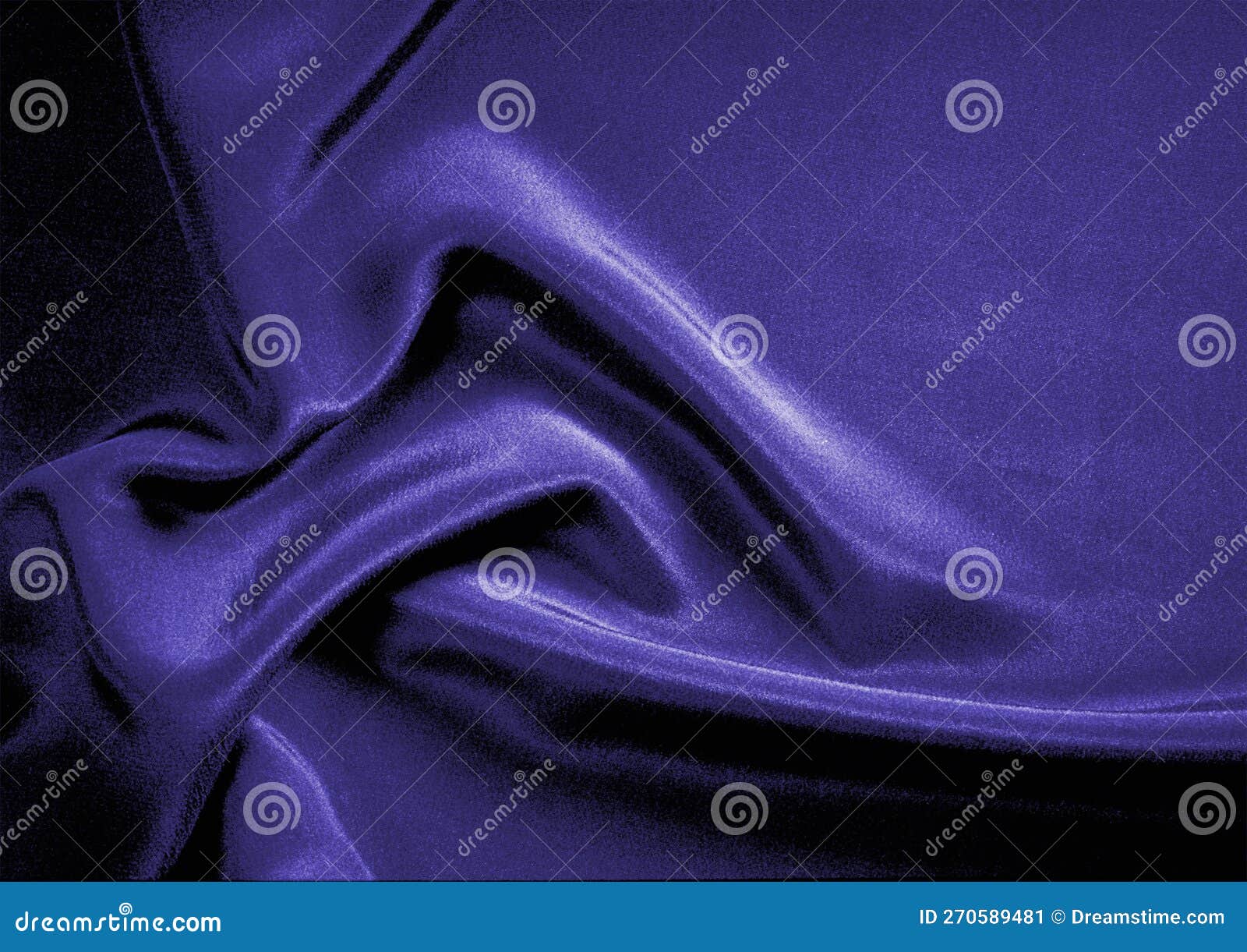 Deep Blue Glossy Cloth Texture Background. Natural Textile Material ...