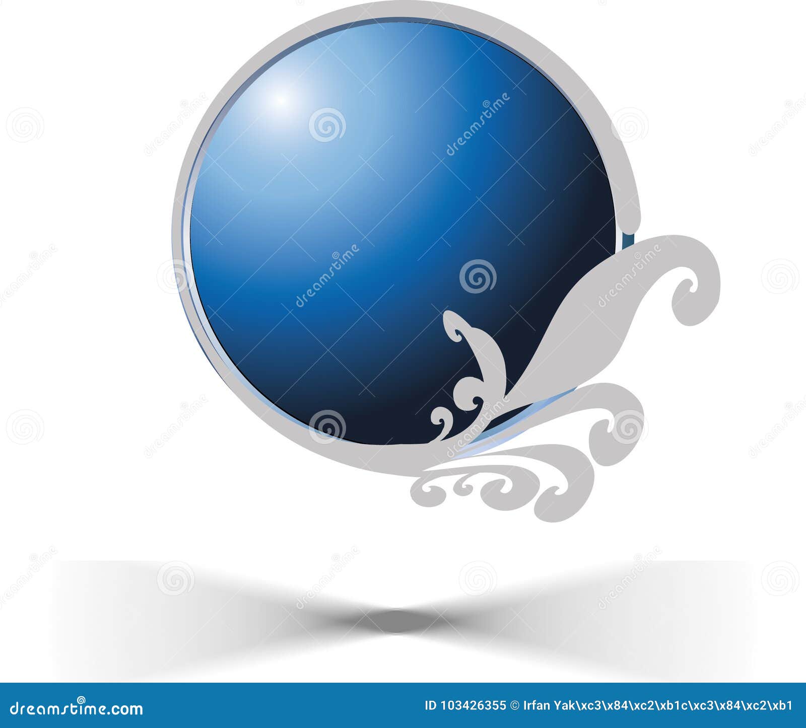 Deep Frame Vector Illustration | CartoonDealer.com #48173078