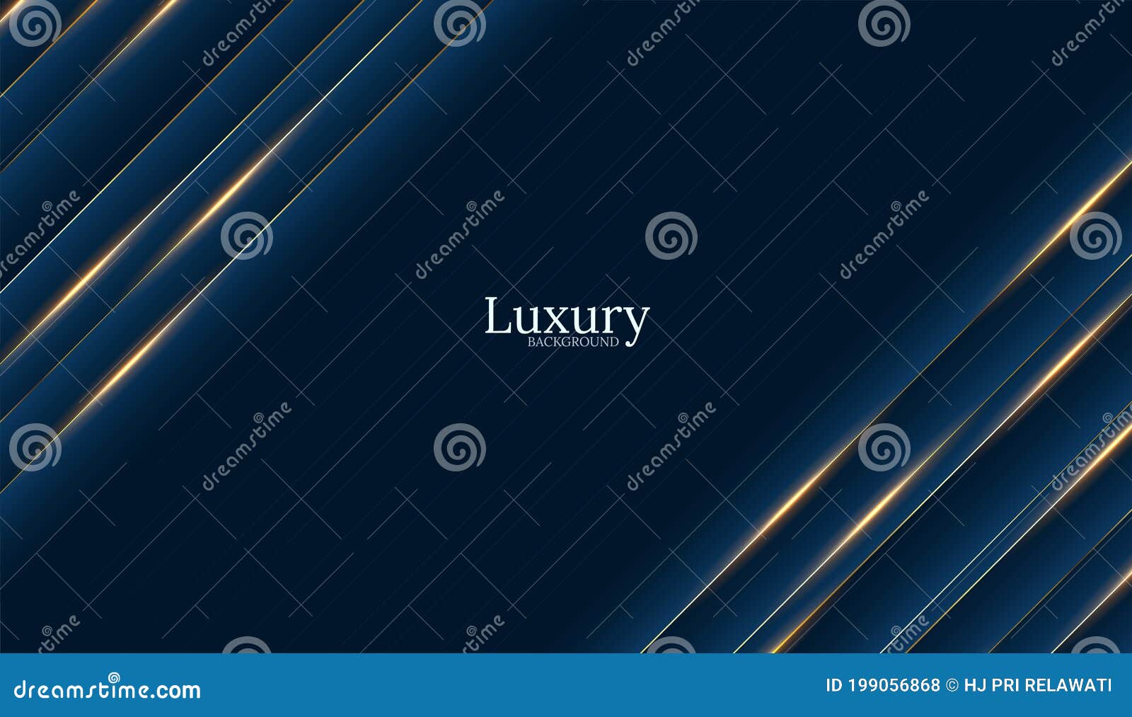 Deep Blue Luxury Gold Background Stock Vector - Illustration of ...