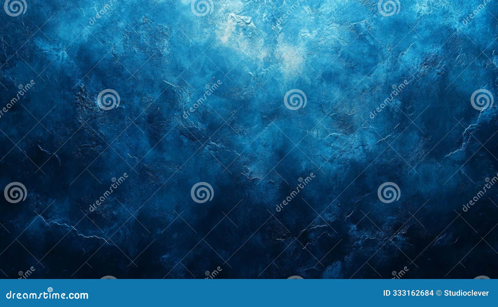 Deep Blue Ocean Texture Generative AI Stock Illustration - Illustration ...