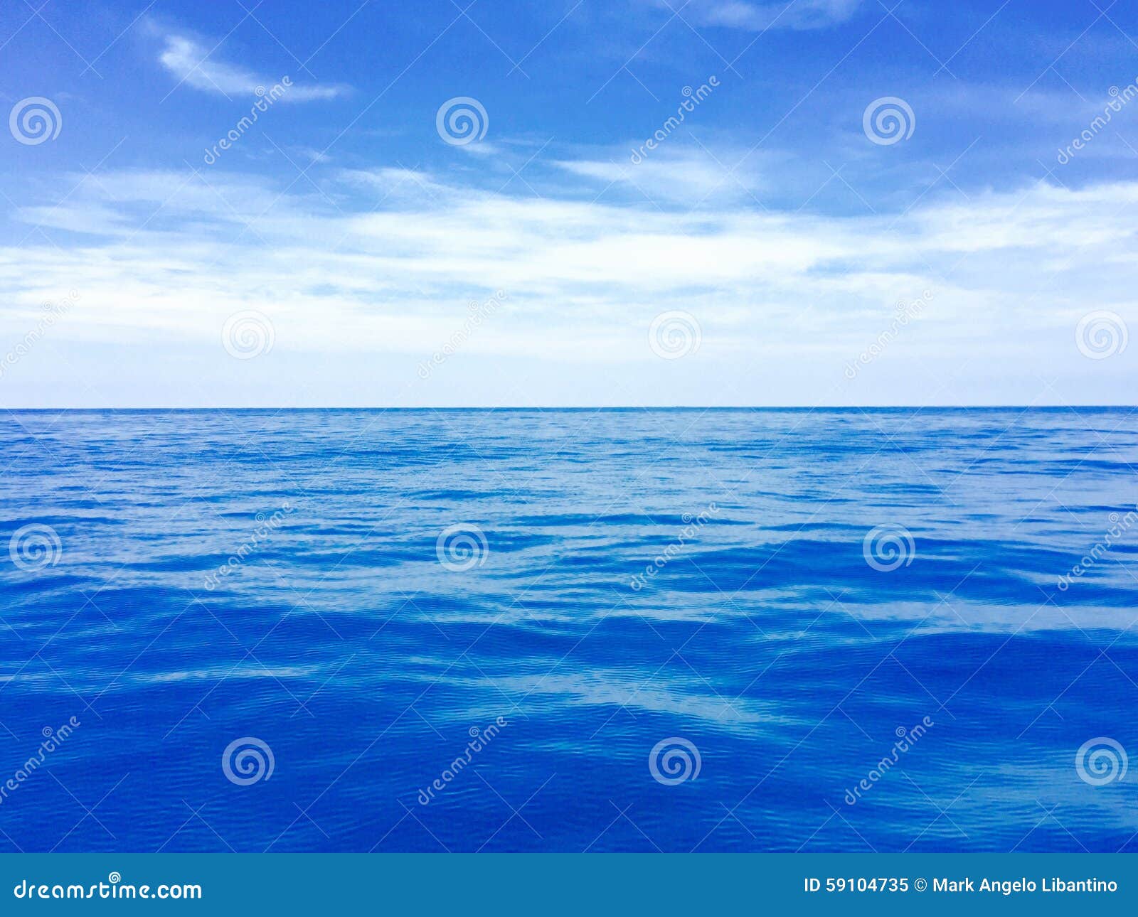 Deep blue ocean stock image. Image of ocean, blue, philippine - 59104735