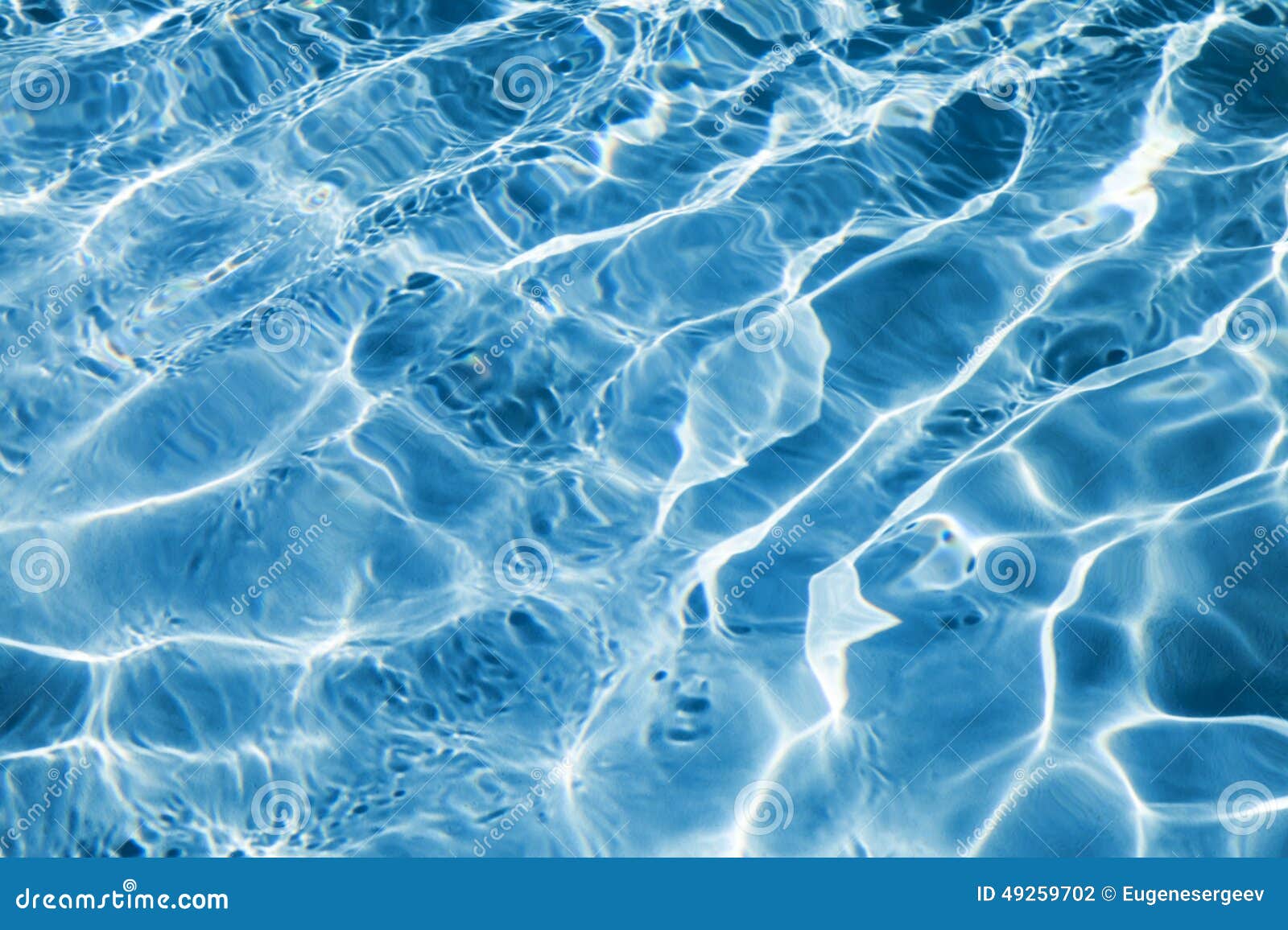 Deep Blue Pool Water Background Photo Texture Stock Photo - Image of ...