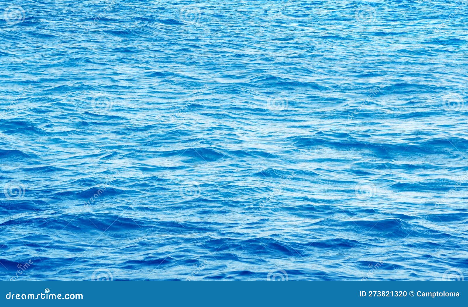 Deep Blue Ripples Sea or Ocean Water Surface Windy Day Stock Photo ...