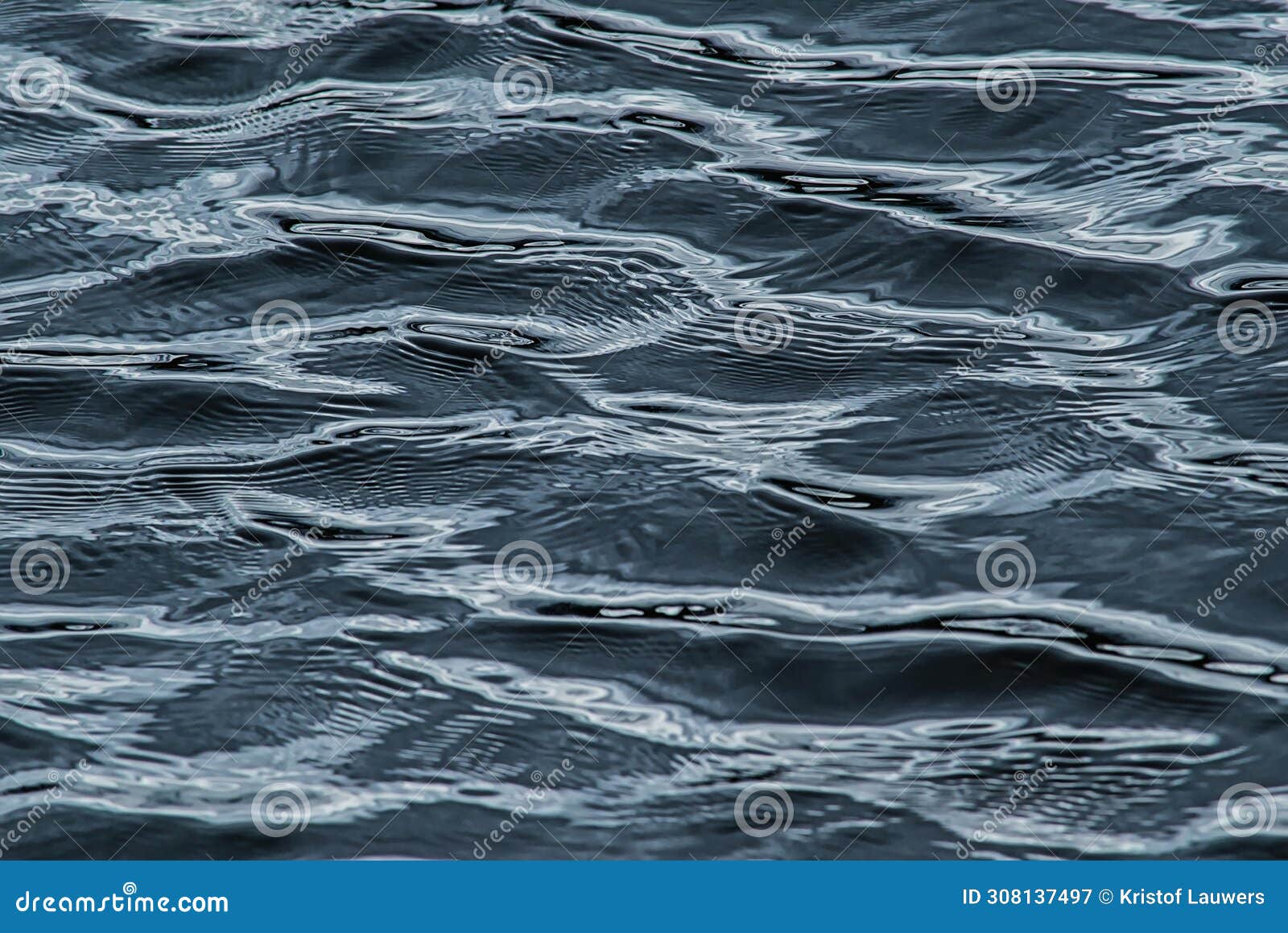 Deep Blue Rippling Water Surface Background Stock Image - Image of ...