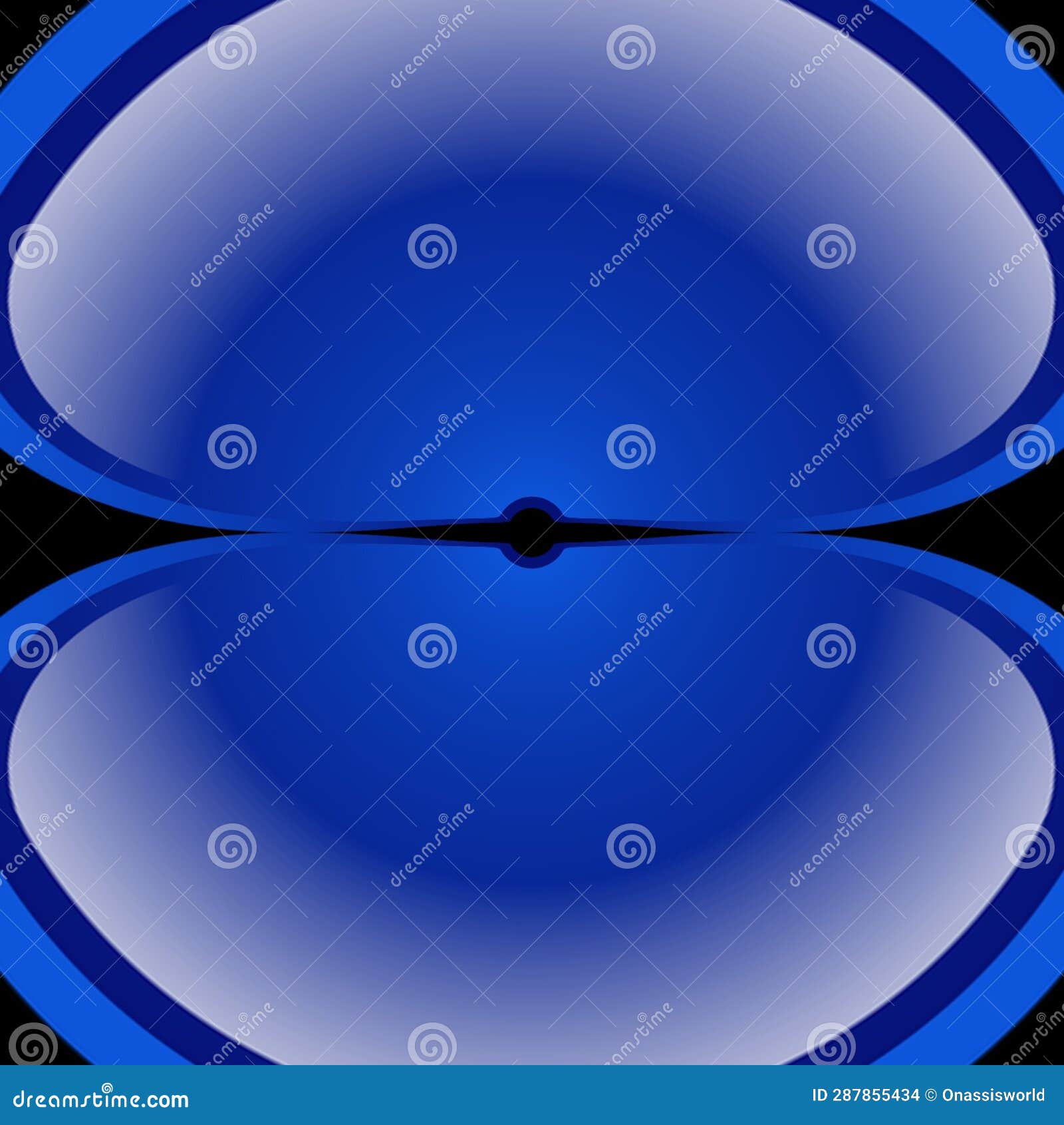 Deep Blue Shades Shapes and Blurs Abstract Background Stock Photo ...