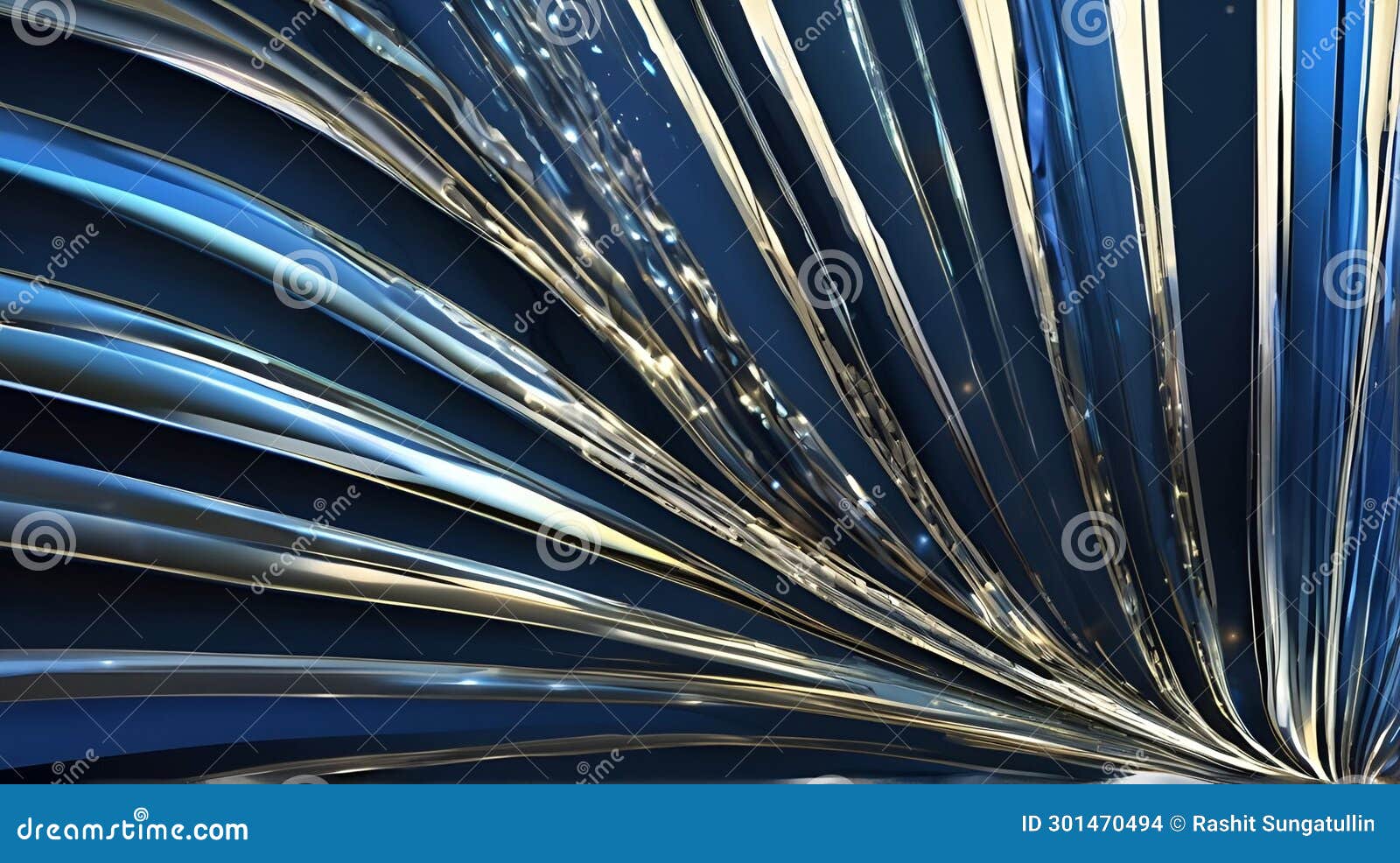 Deep Blue Shiny Rays Abstract Texture Background Stock Illustration ...