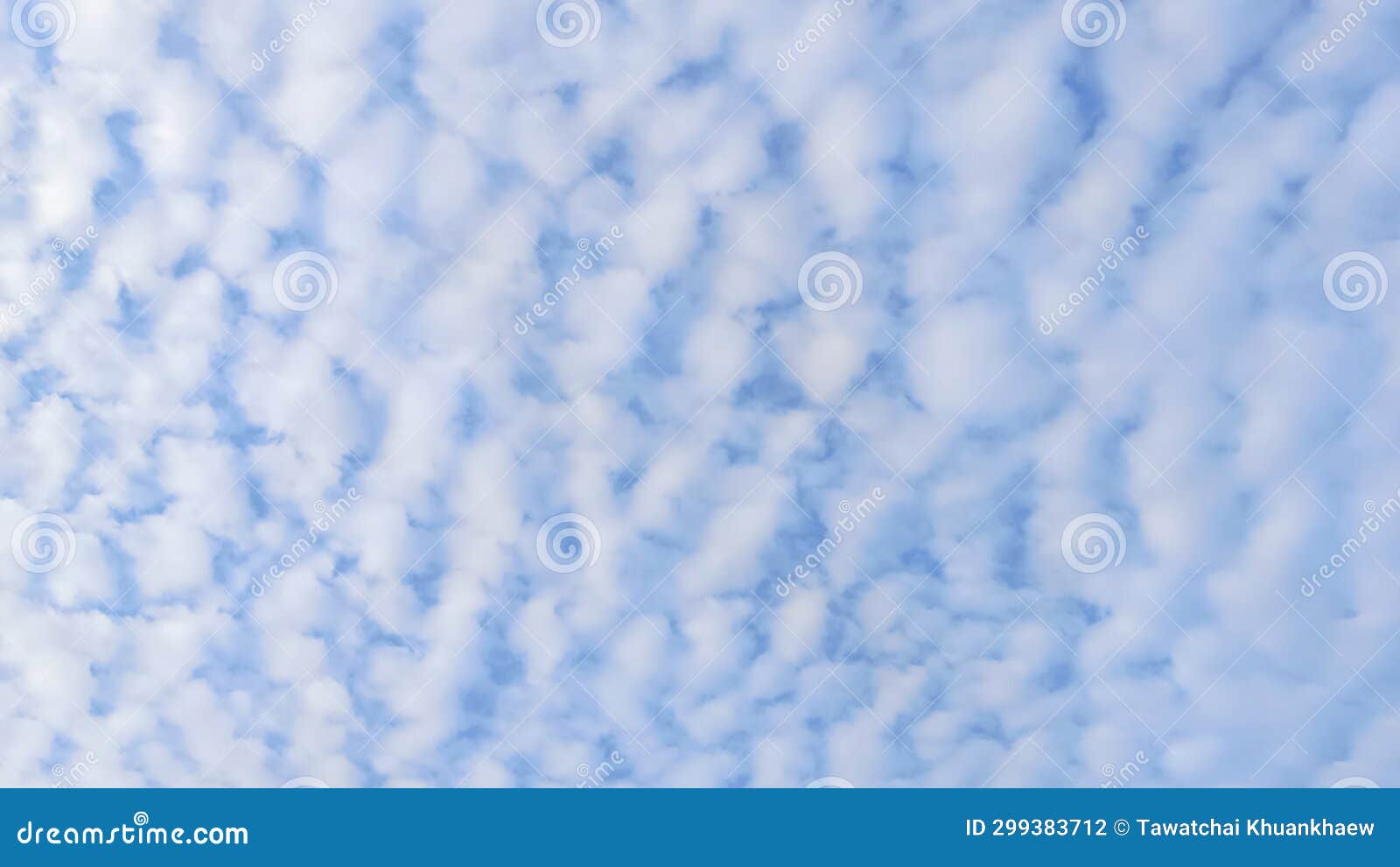 Deep Blue Skies with White Clouds Background with Space for Text, Blue ...
