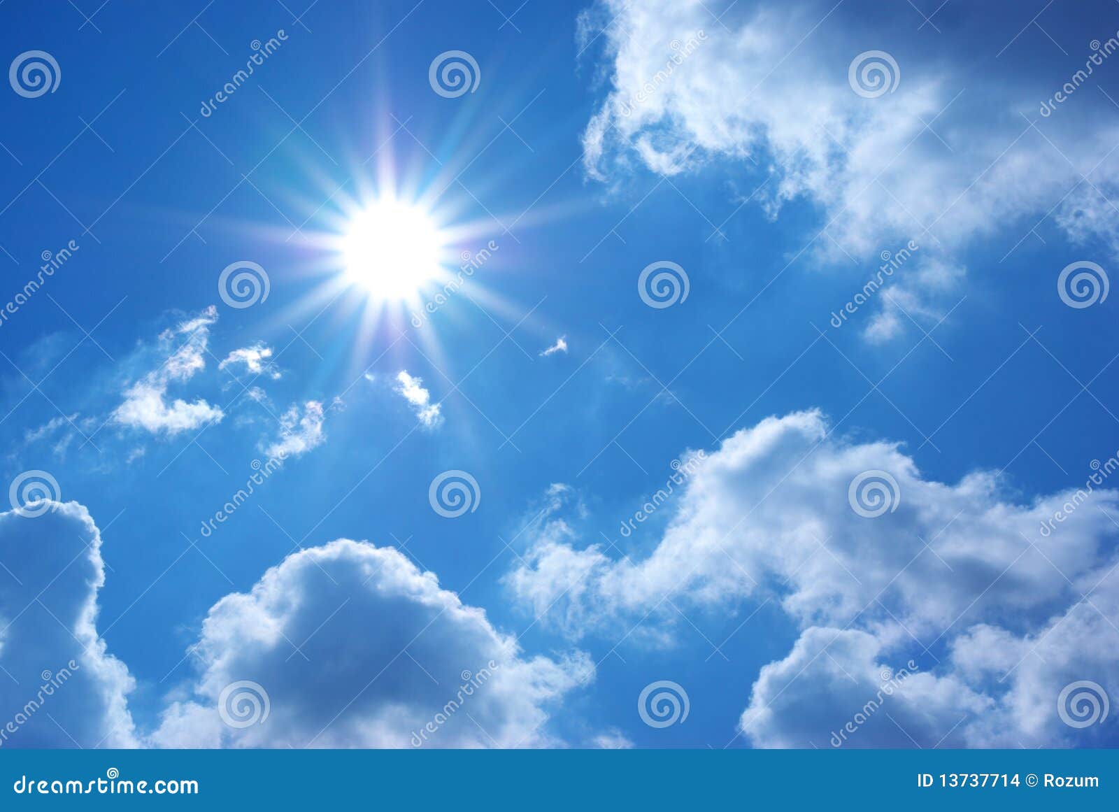 Deep blue sky stock photo. Image of scape, global, season - 13737714