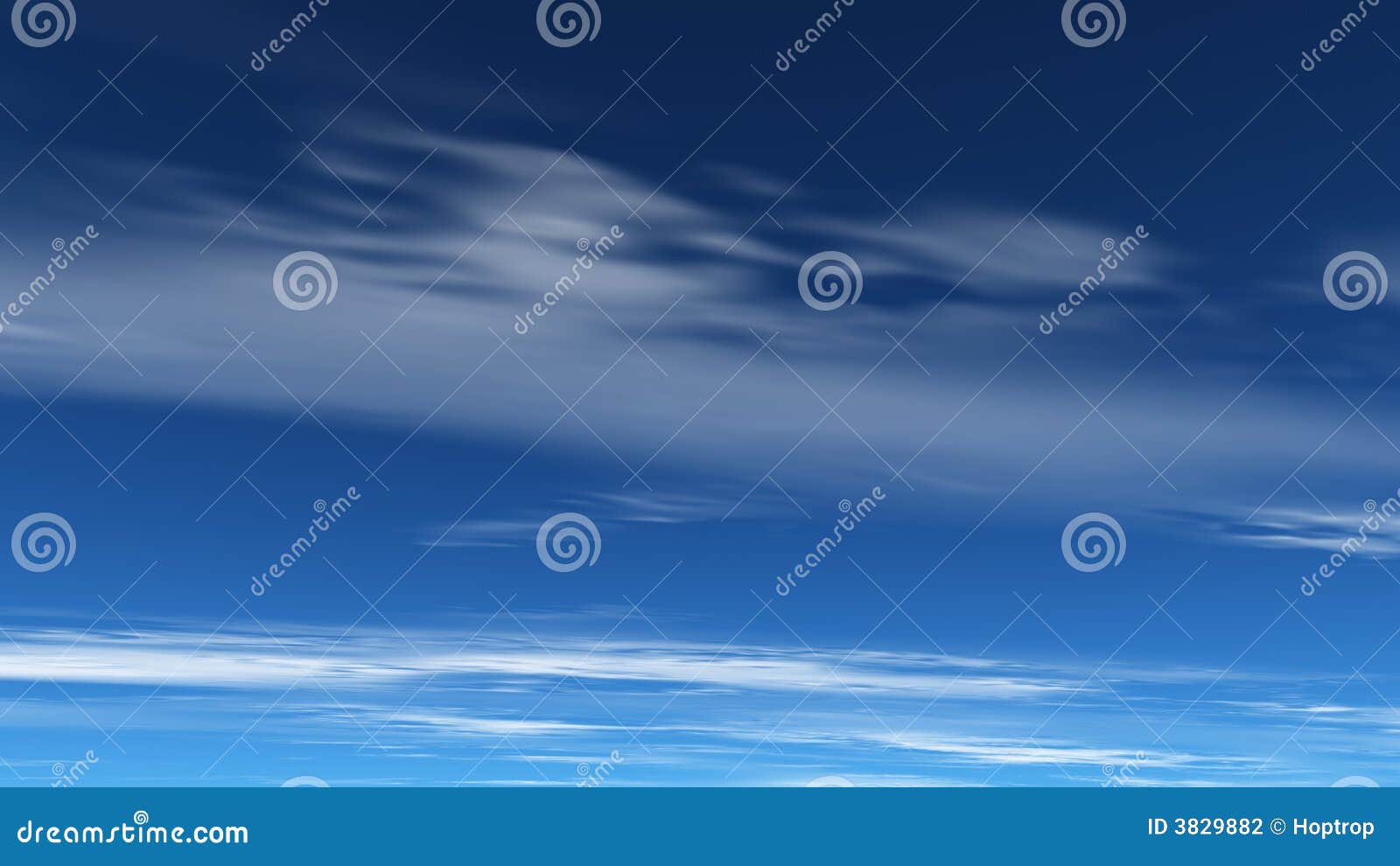 Deep blue sky stock illustration. Illustration of light - 3829882