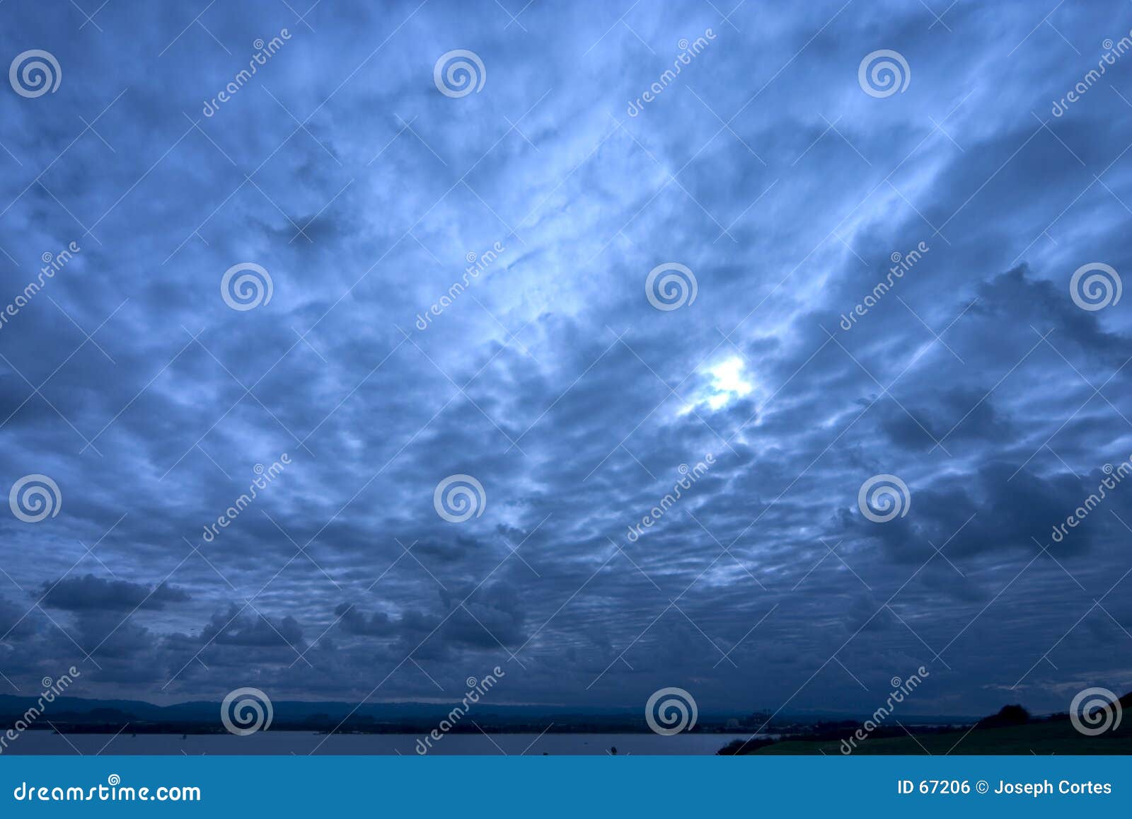 Deep blue sky stock photo. Image of summer, blue, abstract - 67206