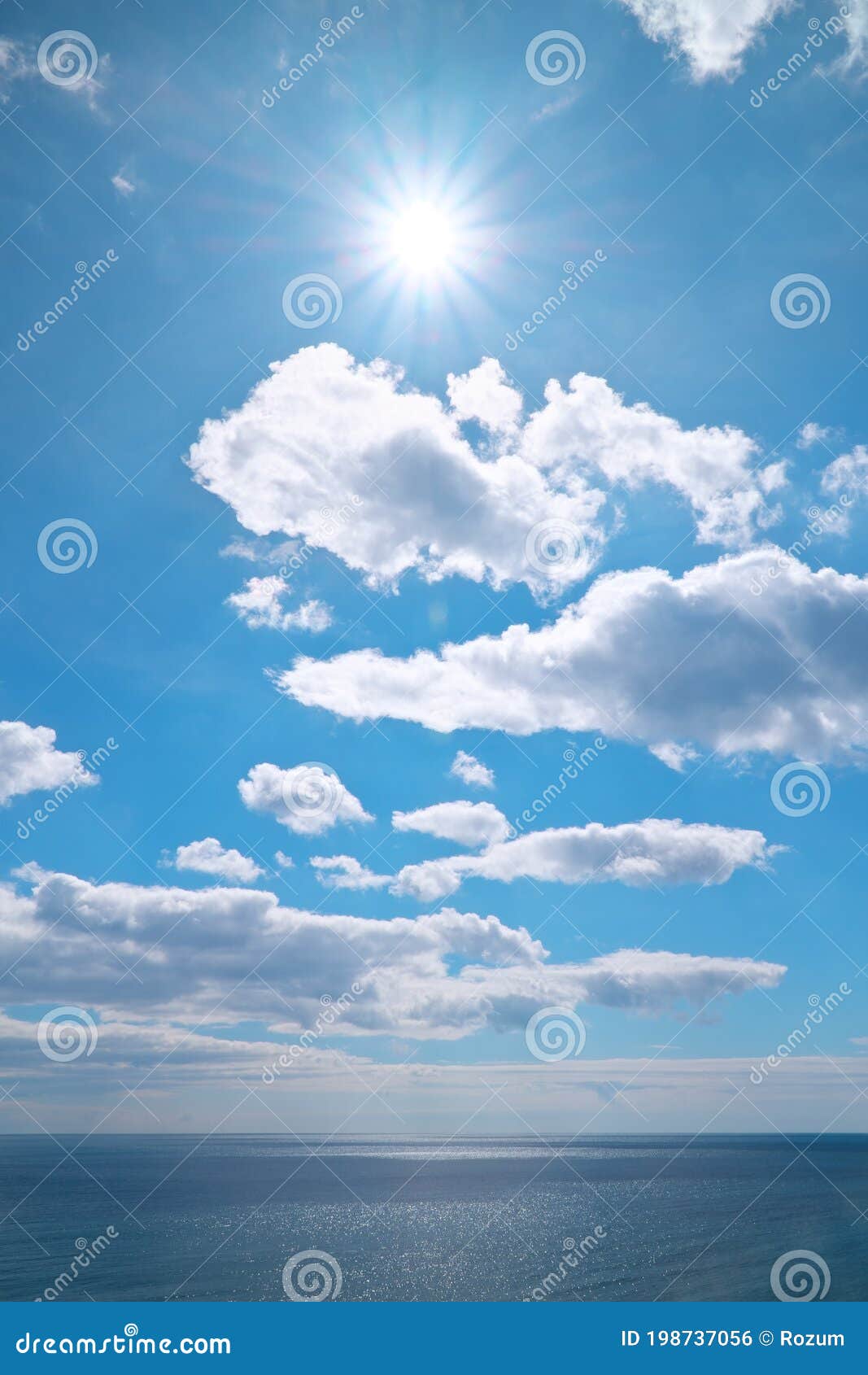 Deep blue sky background stock photo. Image of deep - 198737056