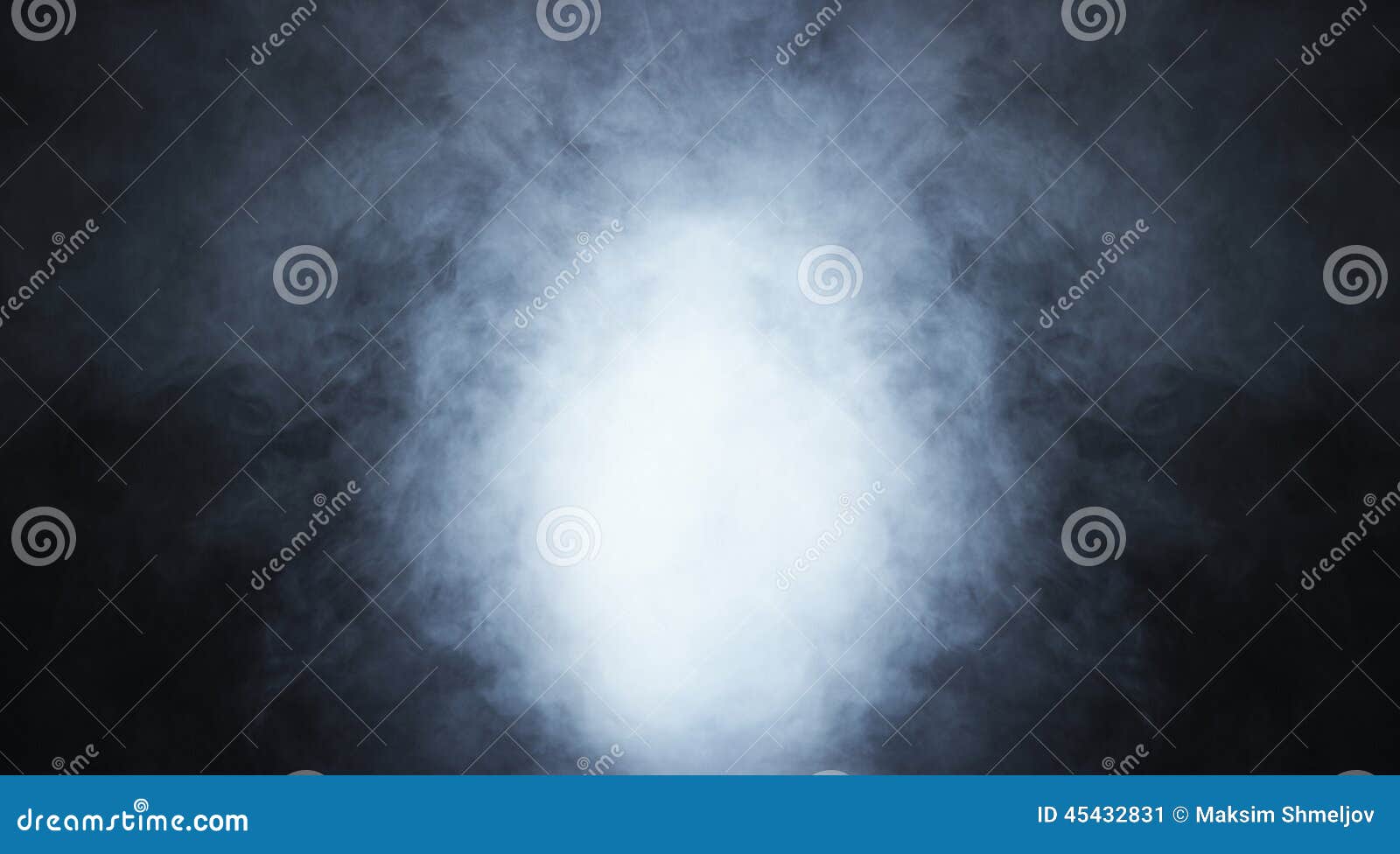 Deep Blue Smoke Background on Black Stock Image - Image of fragment ...