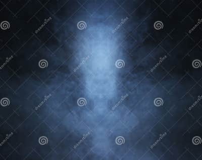 Deep Blue Smoke Background with Light Stock Photo - Image of light ...