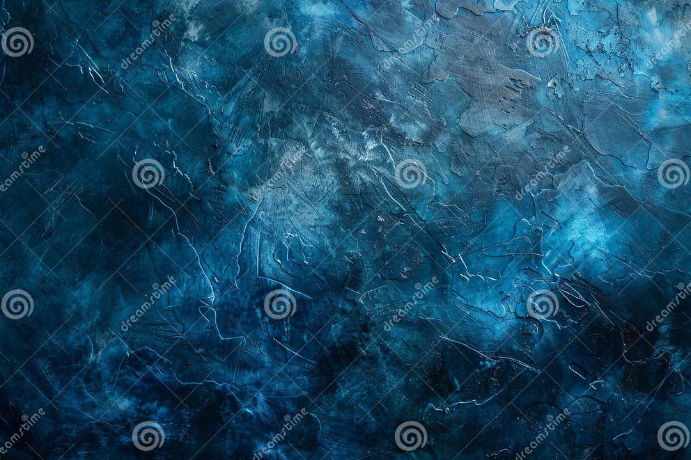Deep Blue Texture, a Study in Abstract Art Concept Stock Photo - Image ...
