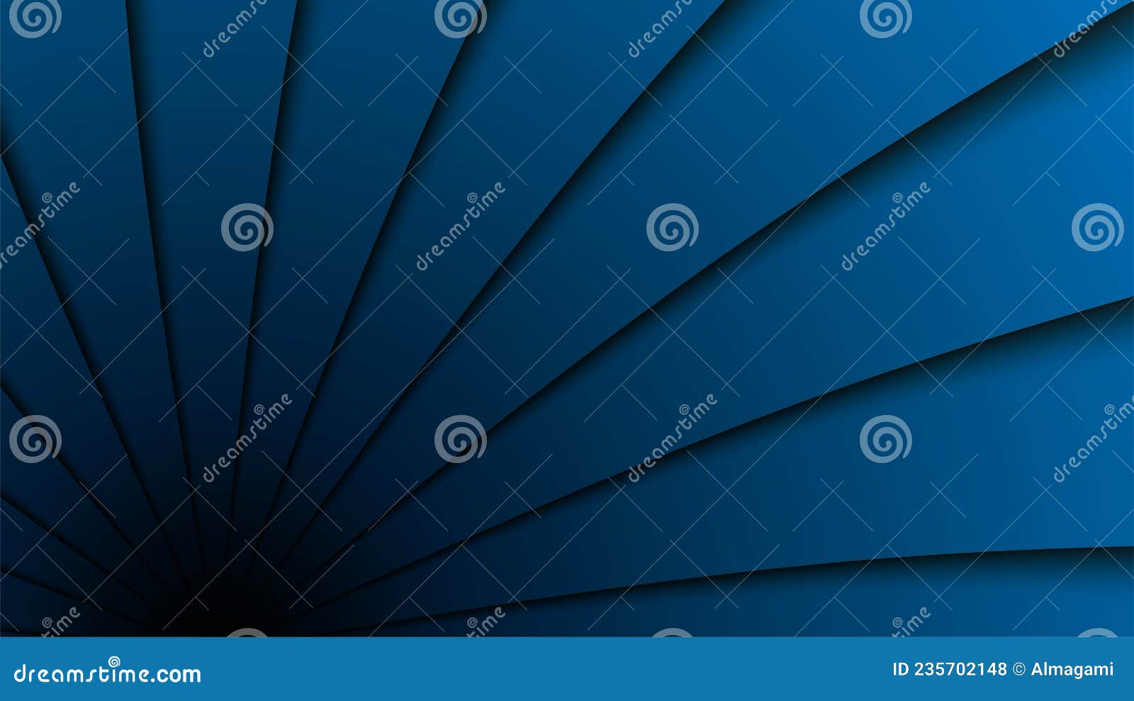 Deep Blue Vector Background Stock Vector - Illustration of futuristic ...