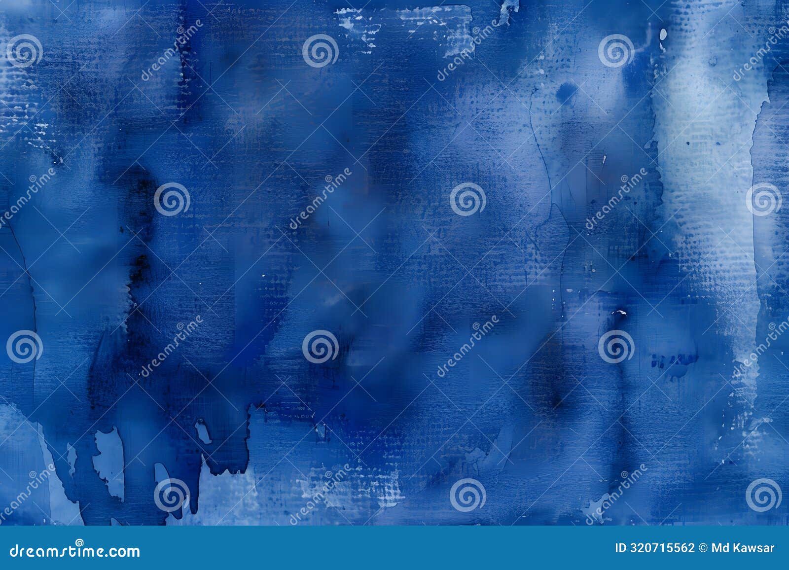 Deep Blue Watercolor Texture Background Stock Illustration ...