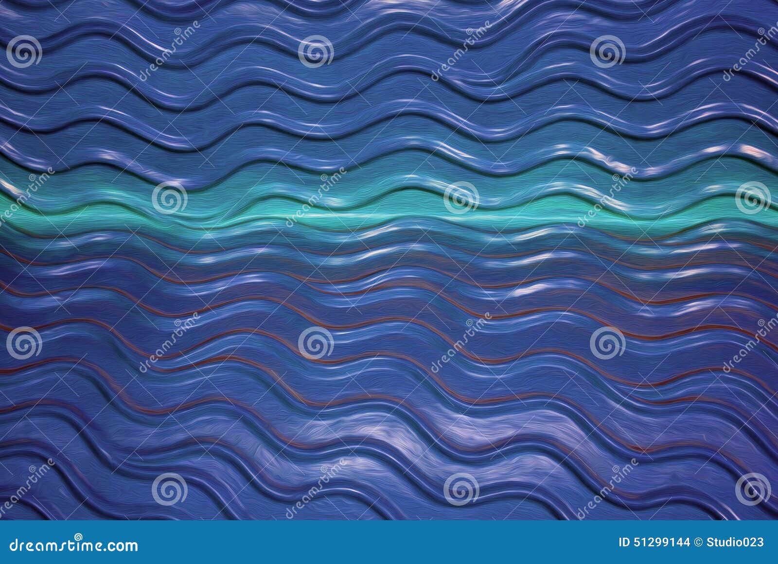 Deep blue wave stock photo. Image of painted, fluid, brush - 51299144
