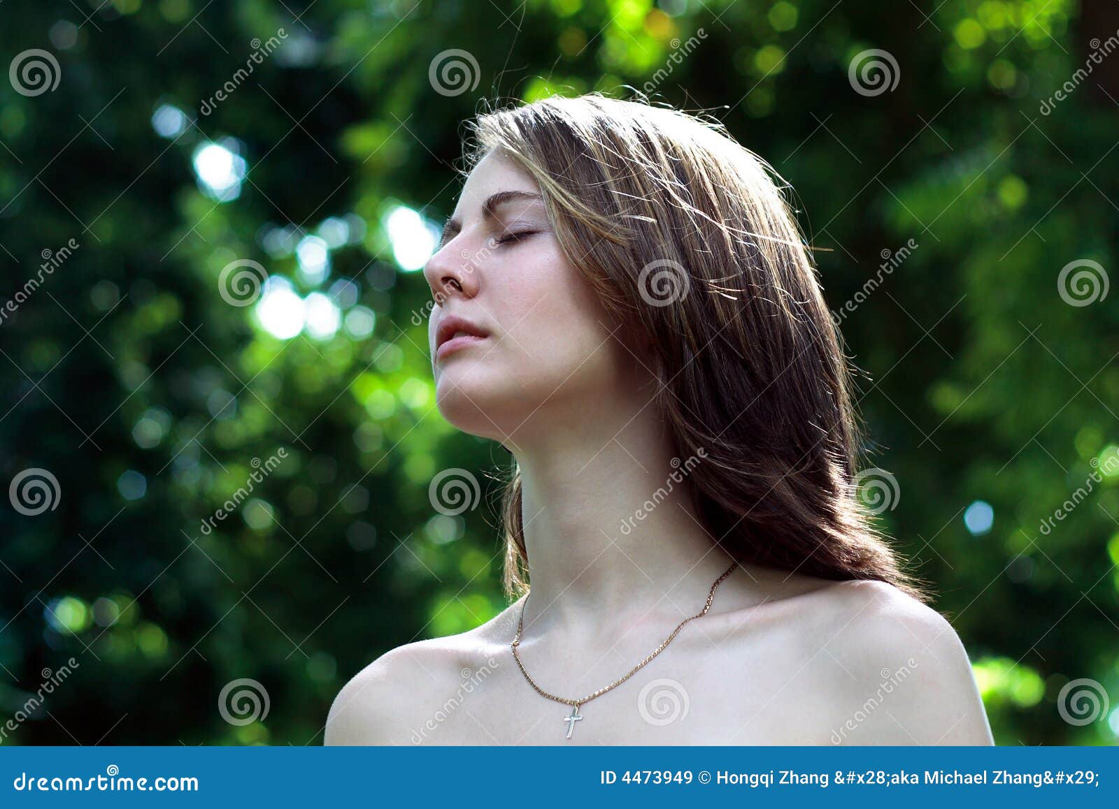 Deep breath stock image. Image of female, classy, attractive - 4473949