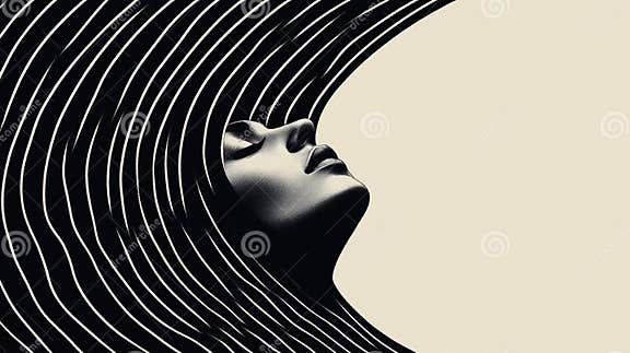 Deep Breathing Visualization: Expanding Inner Peace and Calm Stock ...