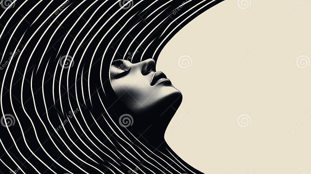 Deep Breathing Visualization: Expanding Inner Peace and Calm Stock ...