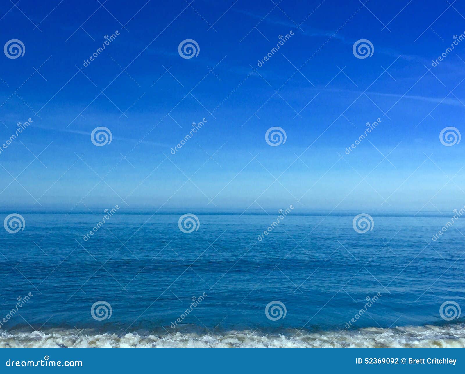 Calm Blue Water Background With Small Ripples, Texture Royalty-Free ...
