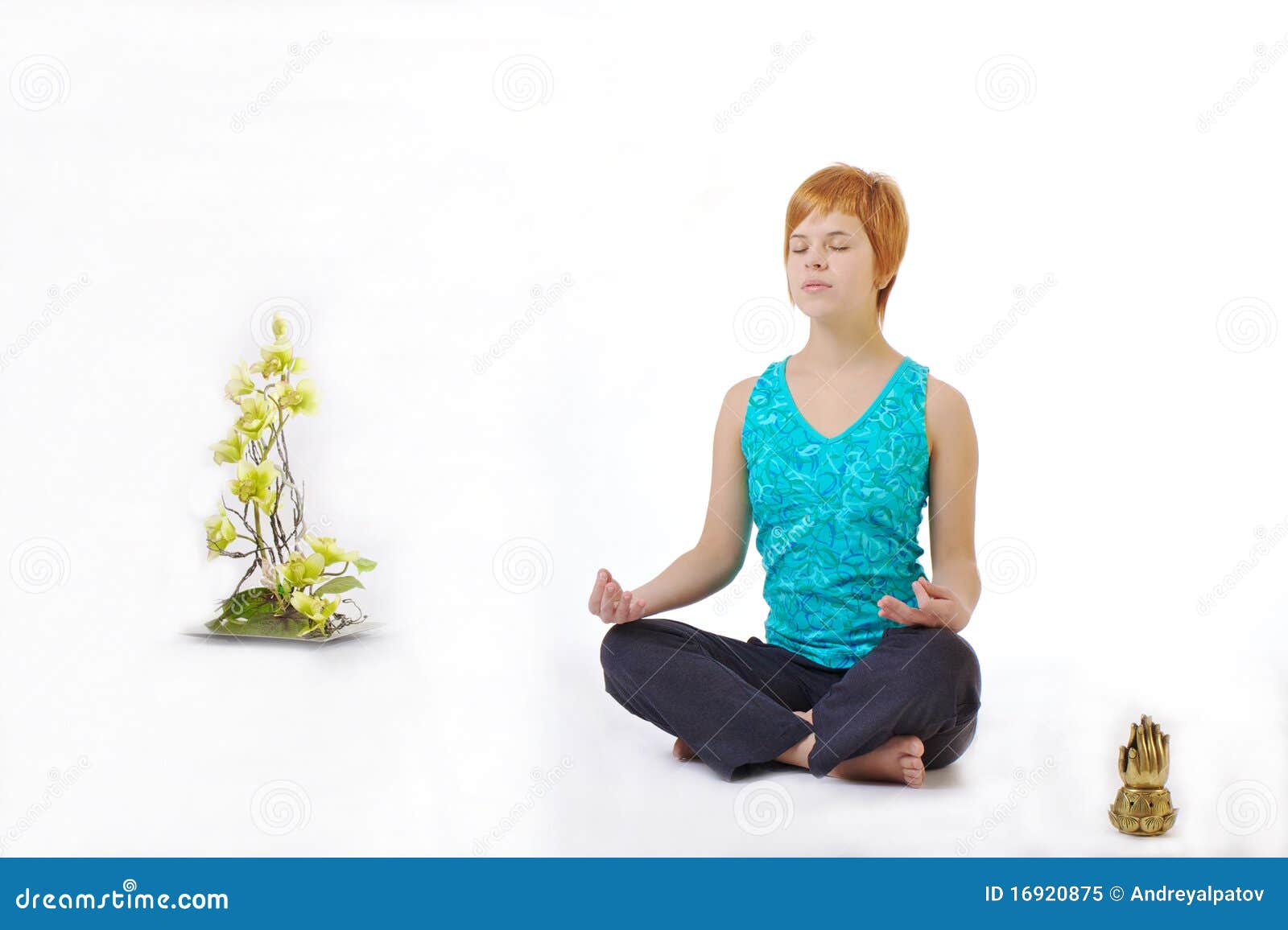 Deep Concentration stock image. Image of lotus, flexibility - 16920875