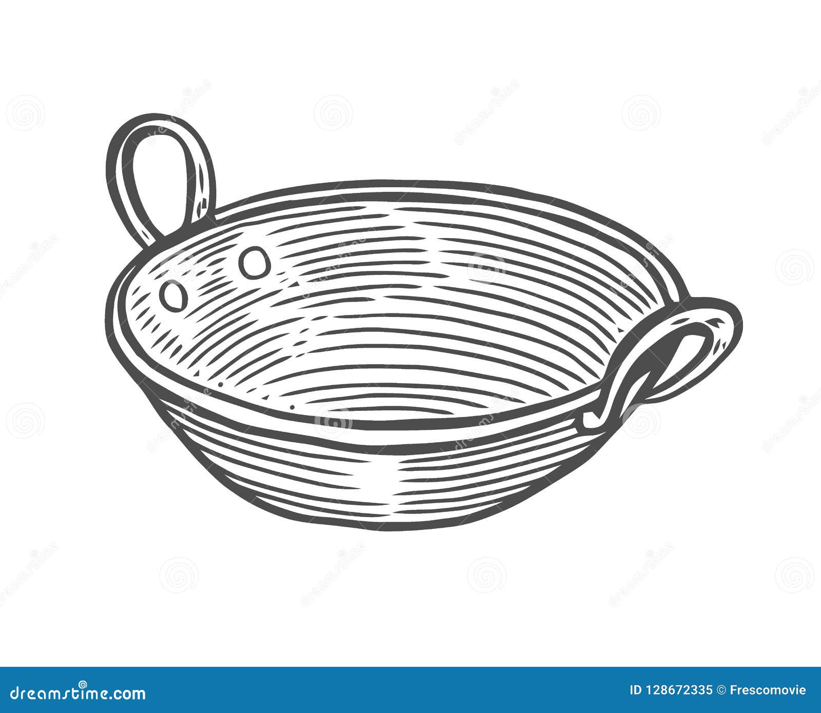 Deep copper plate stock vector. Illustration of deep - 128672335