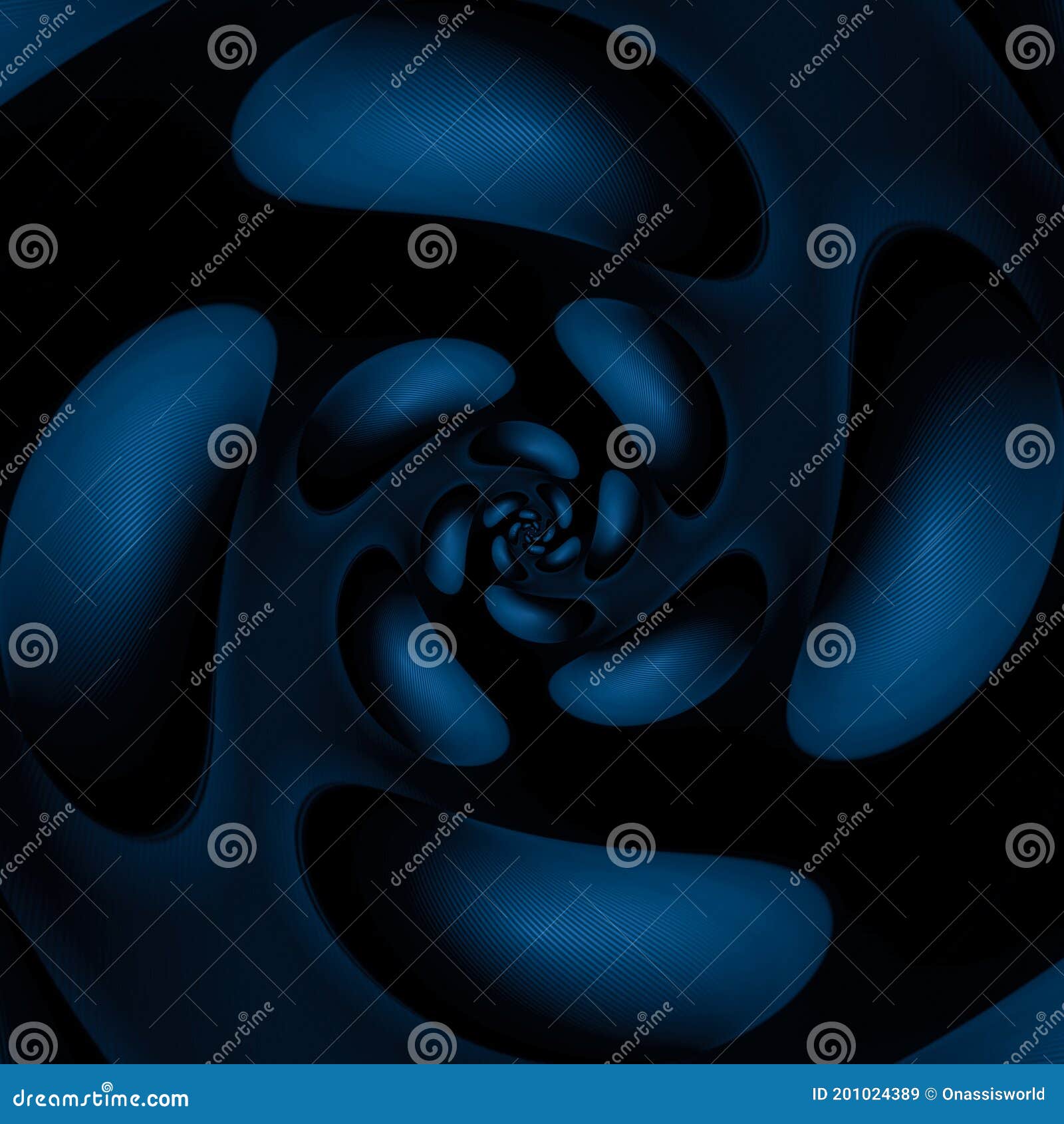 Deep Dark Blue Shades Blurs Shapes Abstract Backgrounds Stock ...